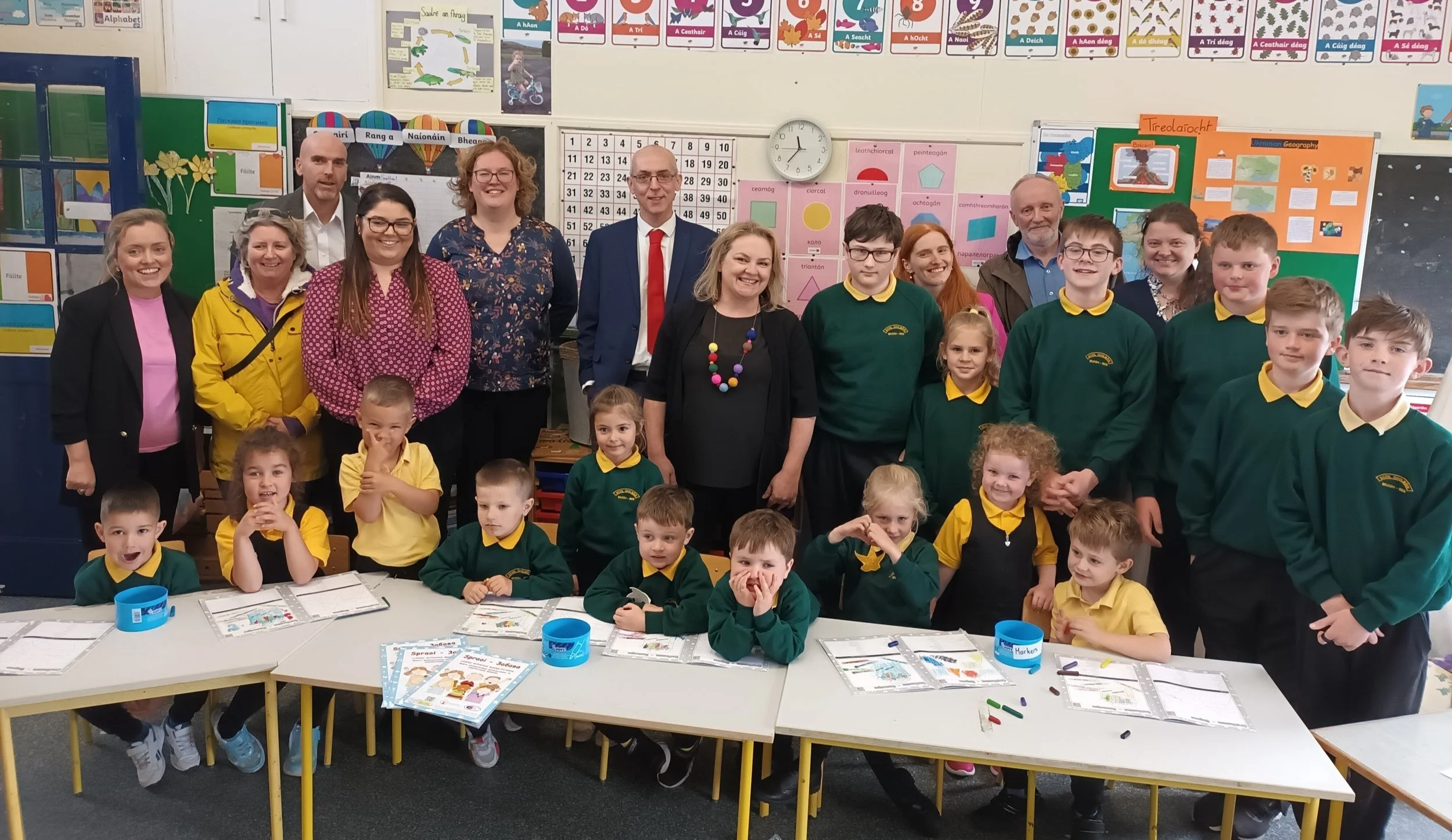 Gaeilge/Ukrainian Colouring Book Launch — Galway Rural Development