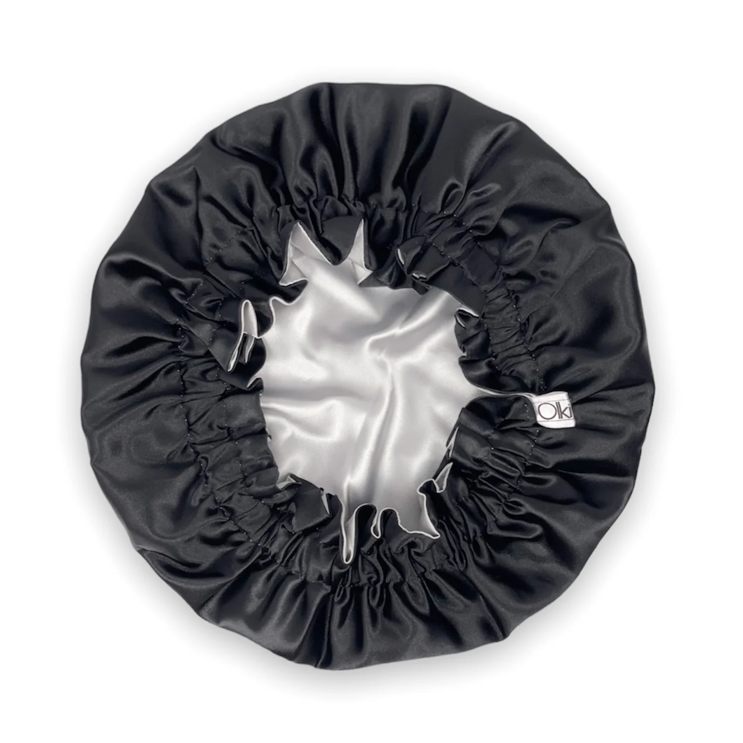 Satin Hair Bonnet (Small, Pink/Fuchsia) – Gentle on Hair | Olki Beauty