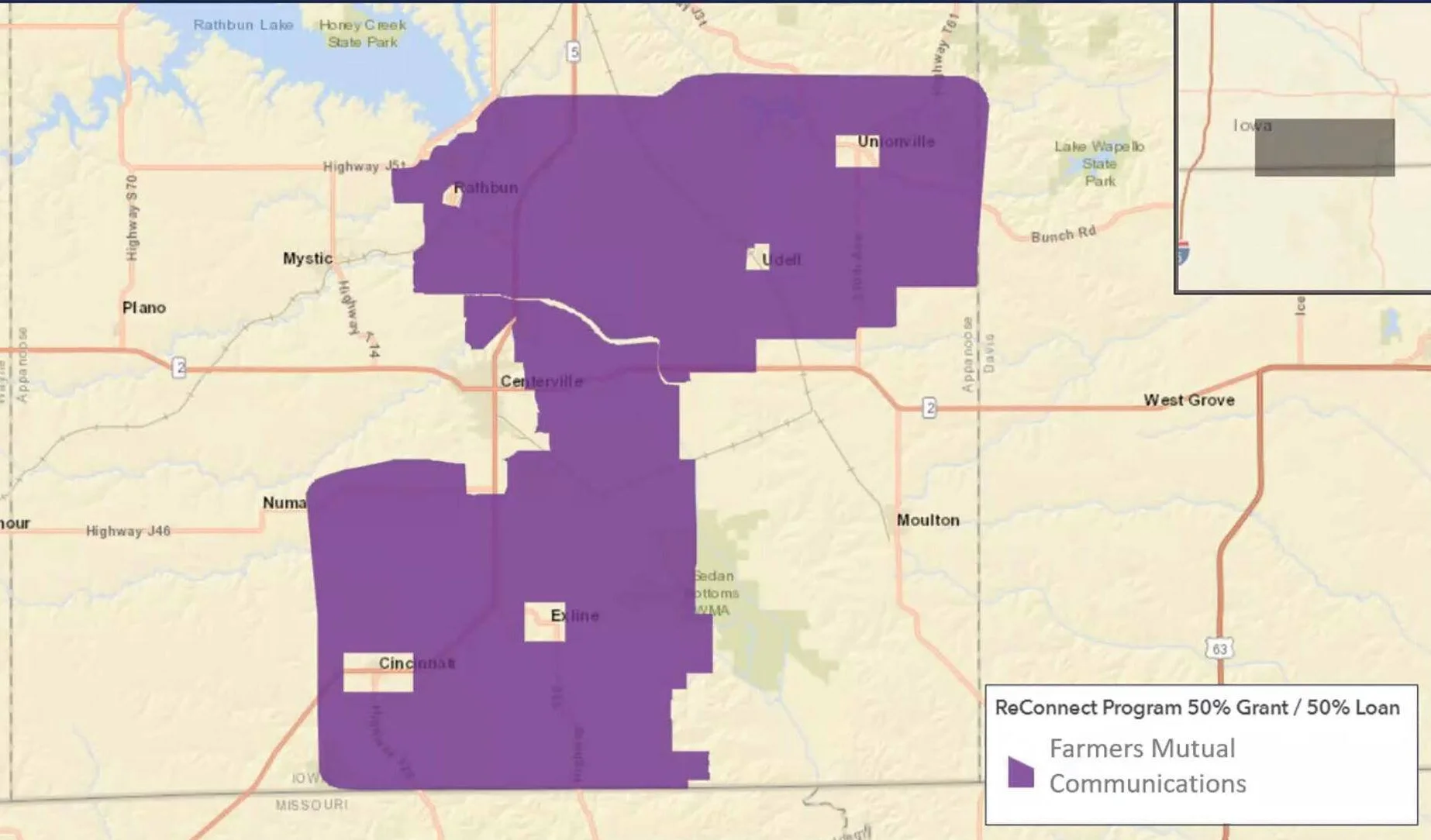 Rural Appanoose County — FMC Fiber