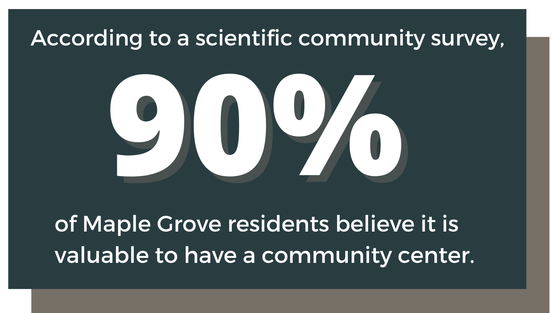 The Process — Maple Grove Community Center