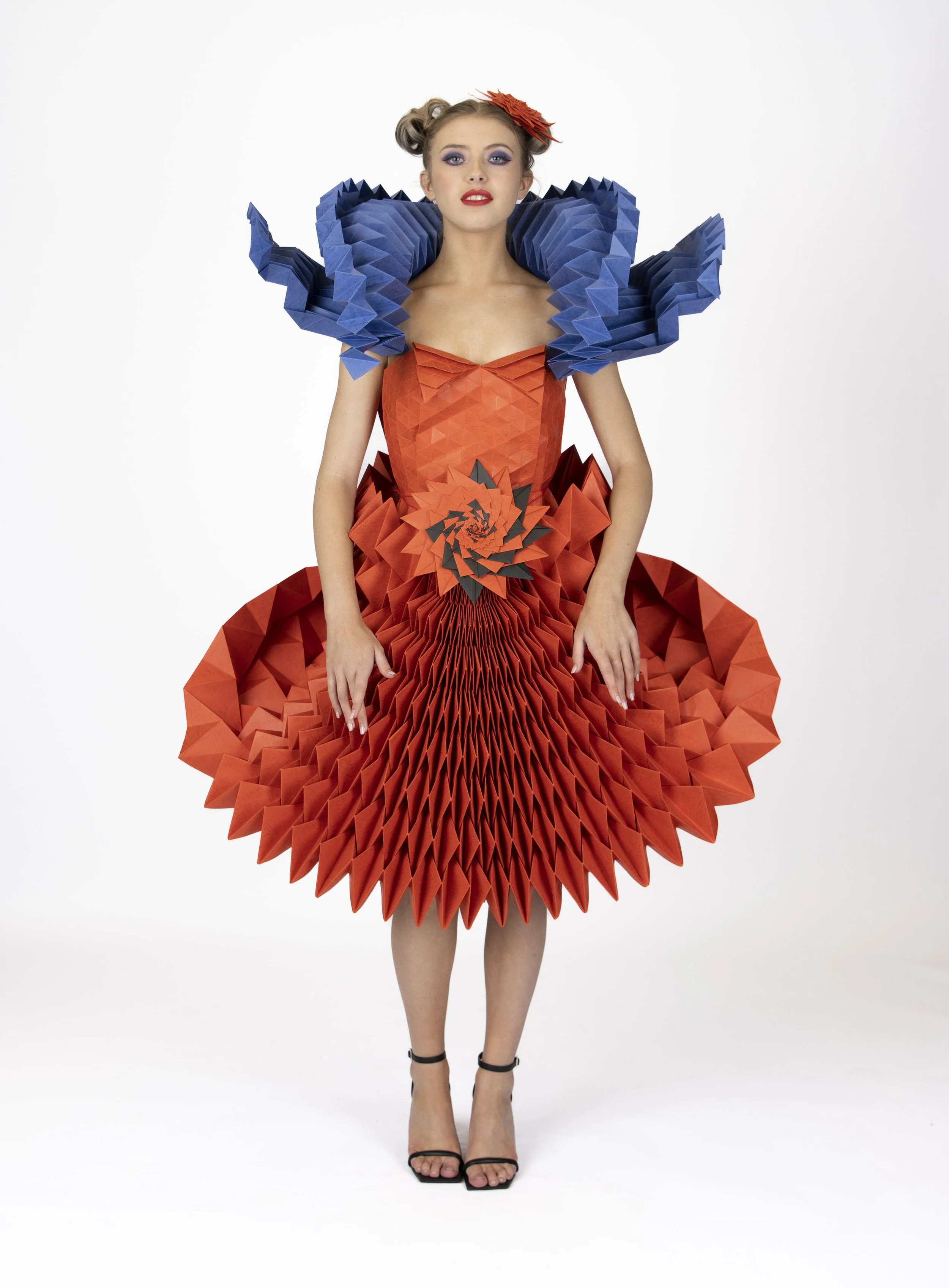 Paper on Skin Wearable Art Tasmania