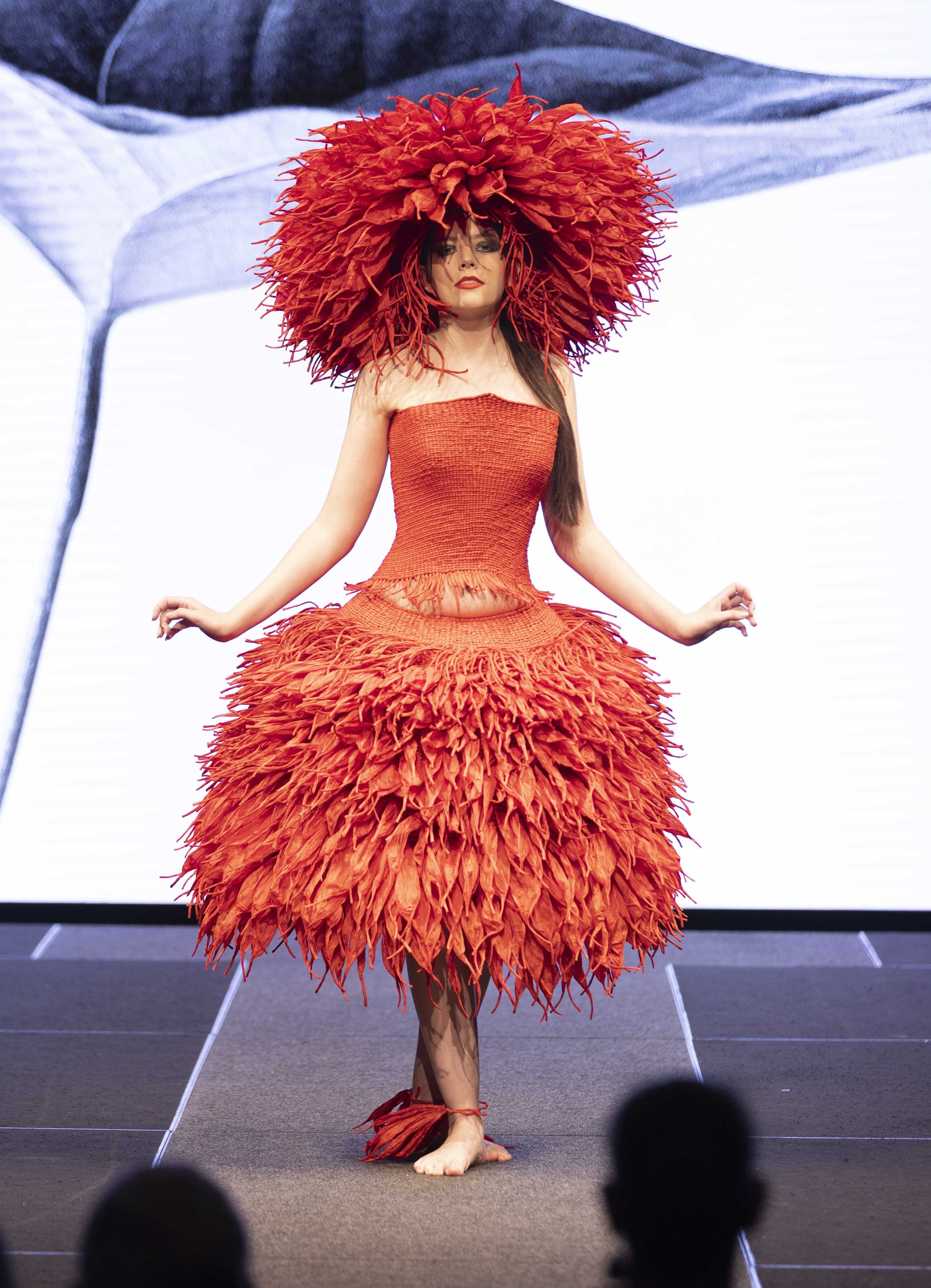 Paper on Skin Wearable Art Tasmania