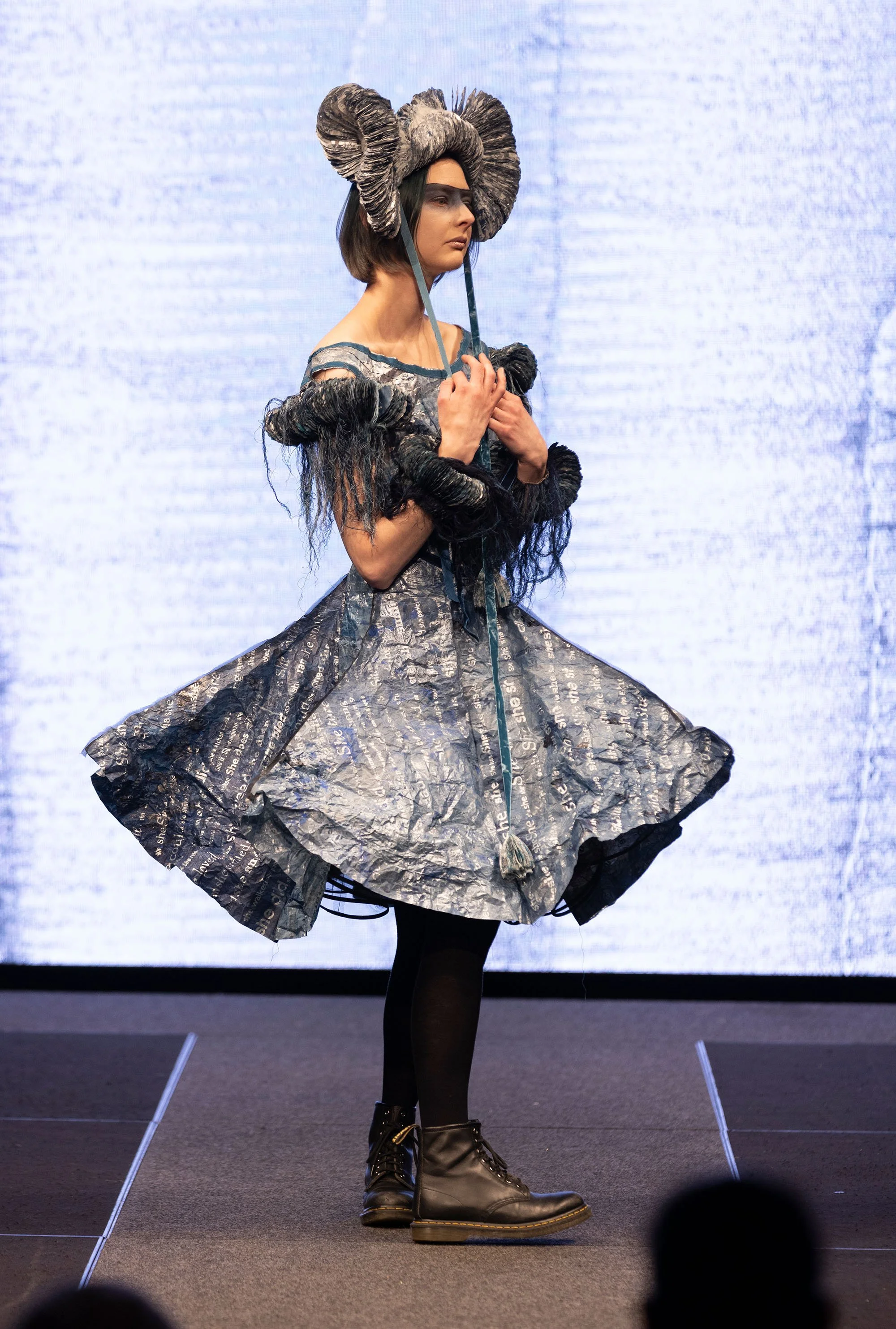 Paper on Skin Wearable Art Tasmania