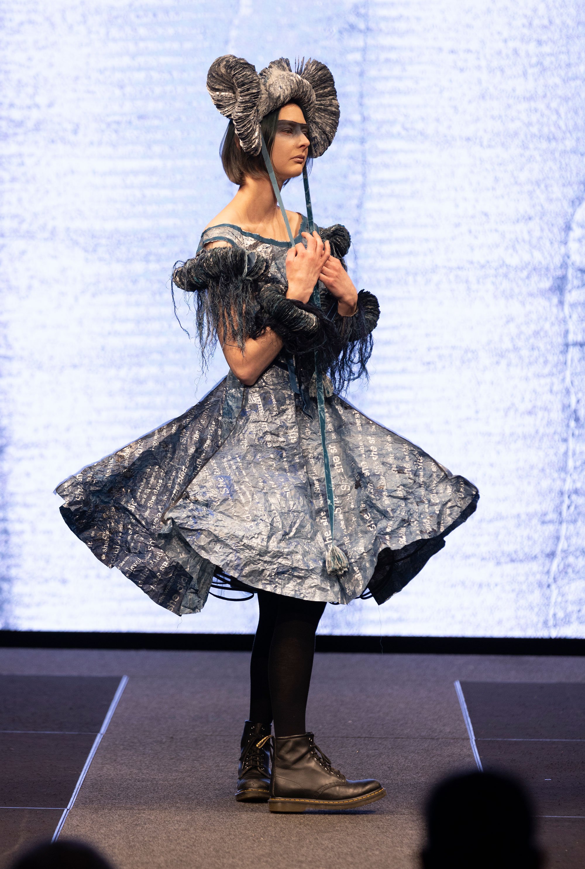 Paper on Skin Wearable Art Tasmania