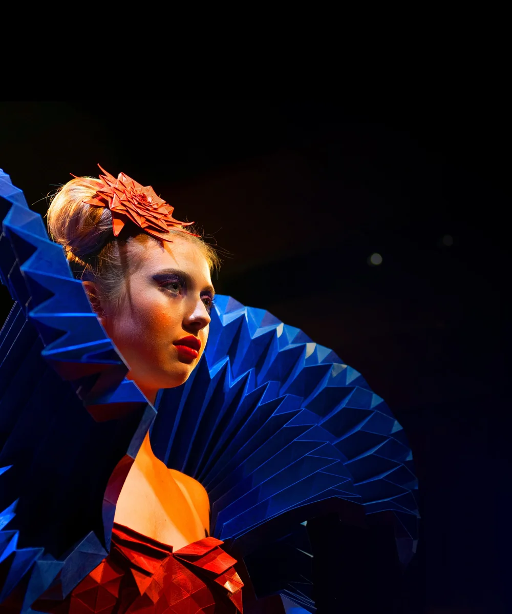 Paper on Skin Wearable Art Tasmania