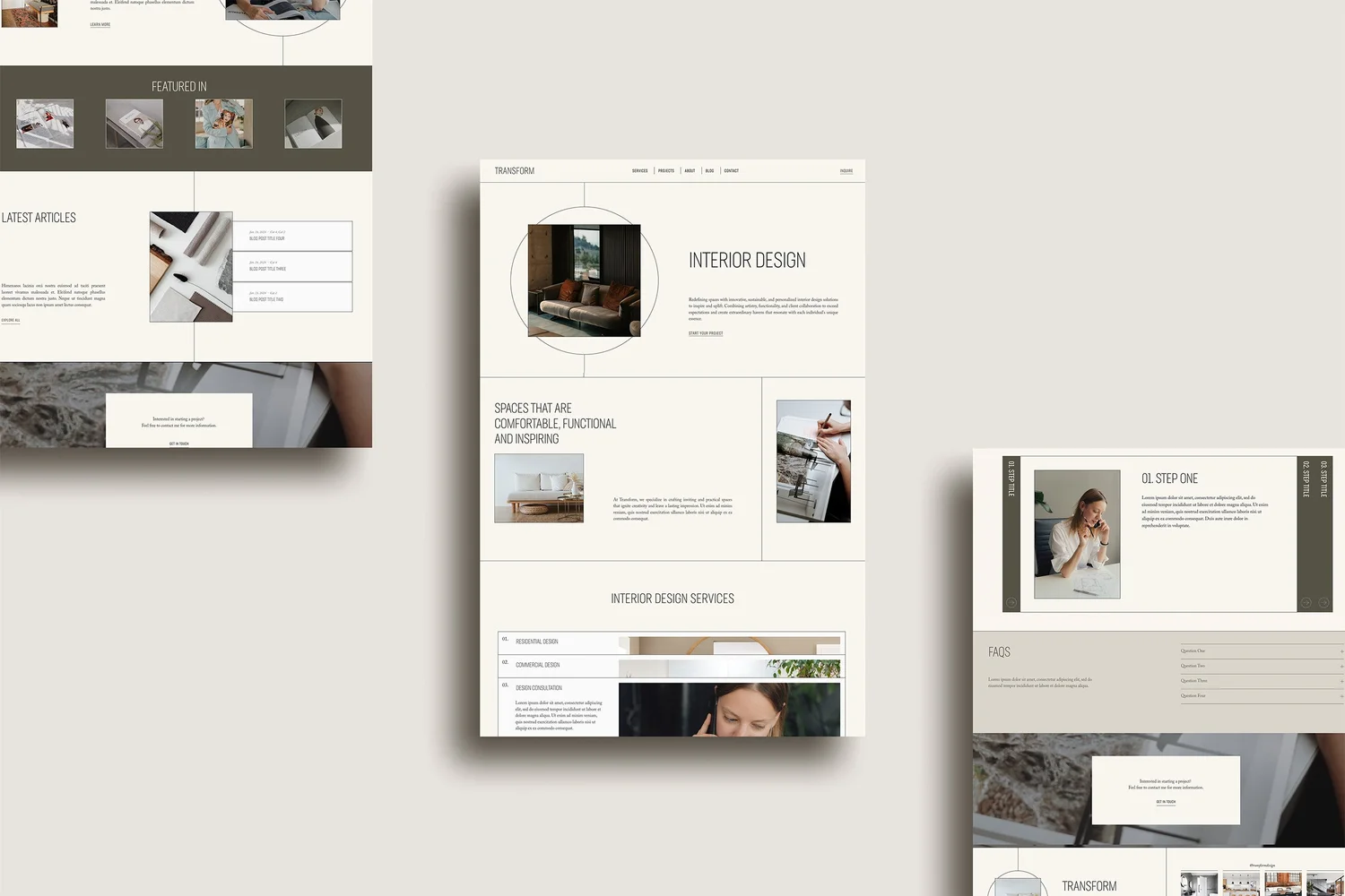 Premium Custom Squarespace Templates [ No DIY Needed ]