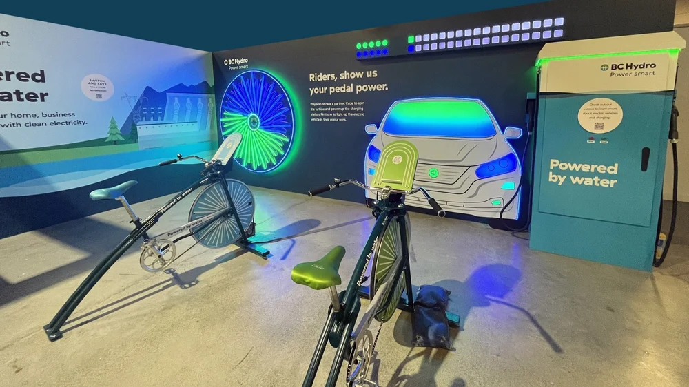 BC Hydro Interactive Bike Race — Will Donaldson