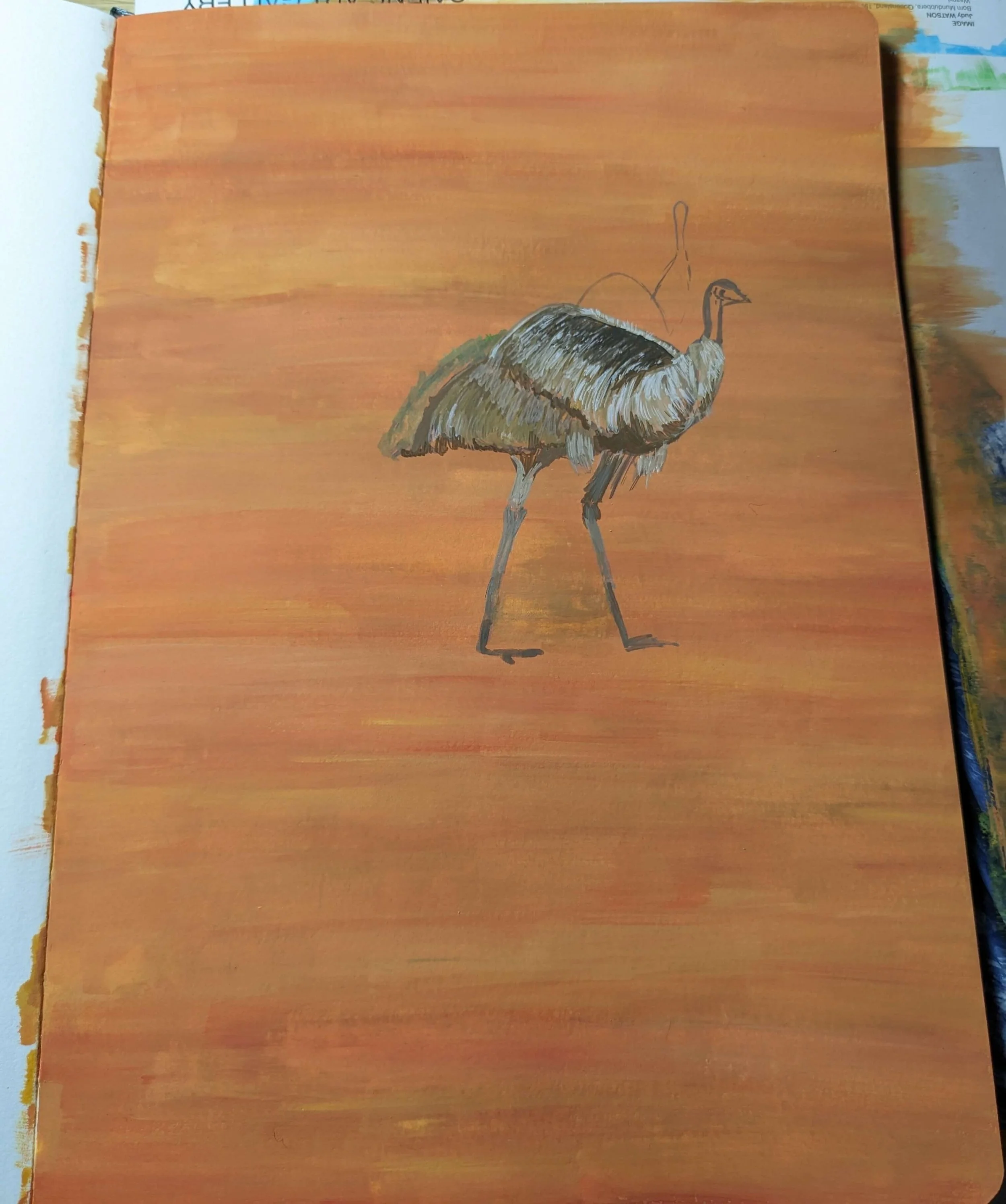 Painting Emus and an Echidna (Alphabet Superset Project Part 5) — of ...