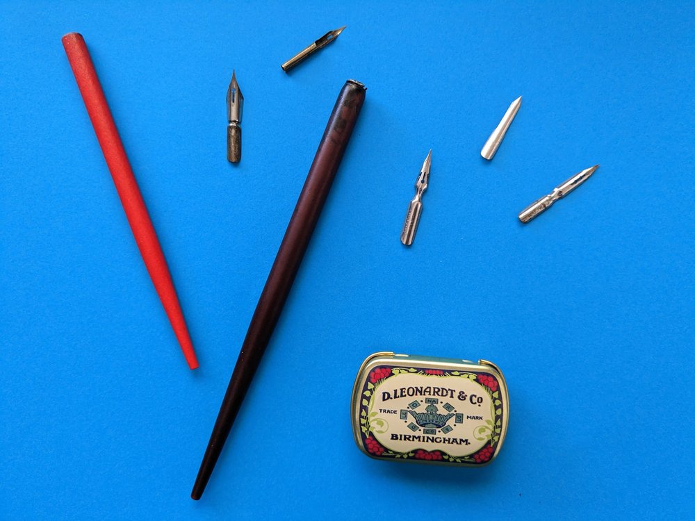 Manuscript Drawing and Mapping Nibs Set - a Review — of Travels and Trails