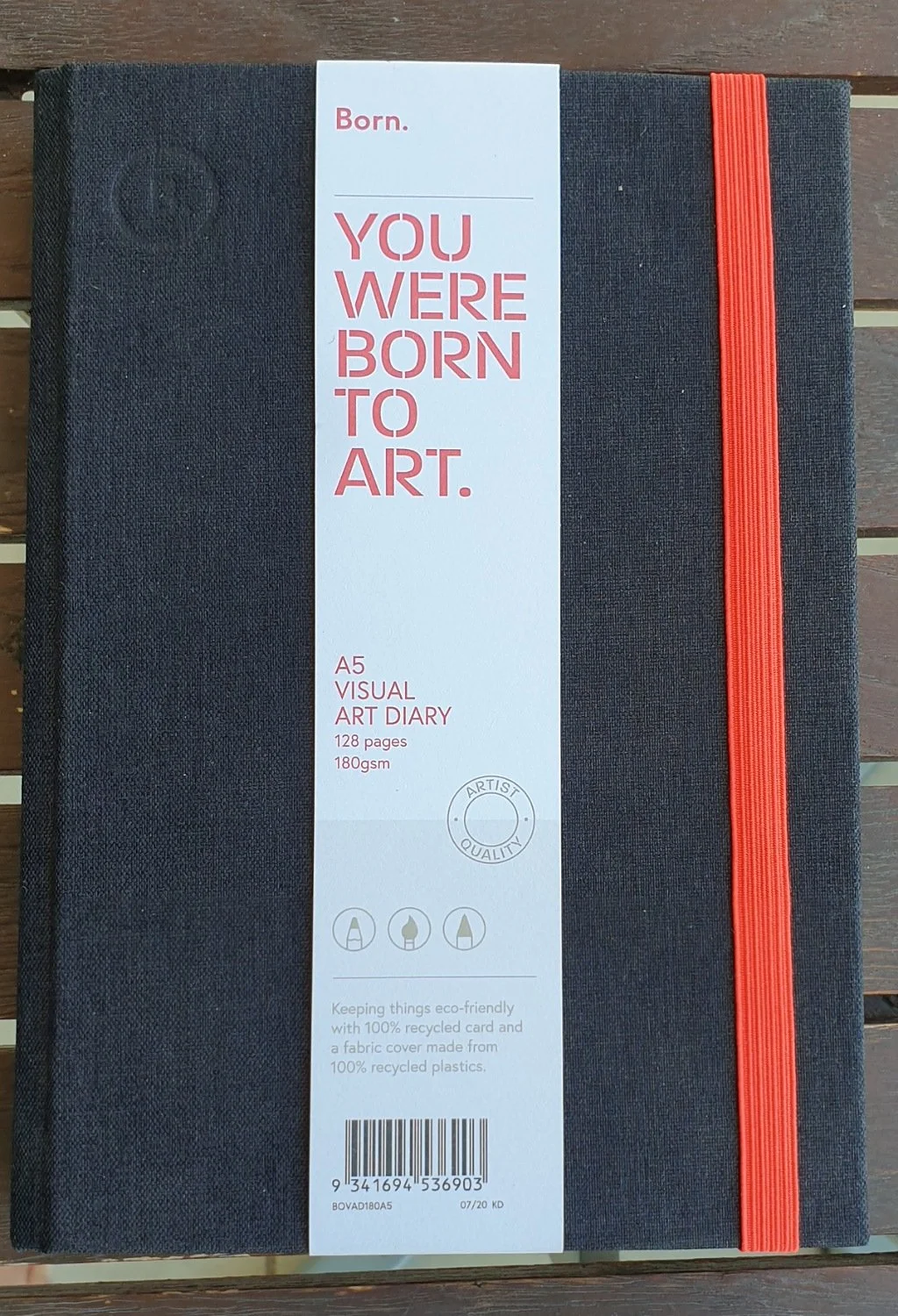 Born. A5 Visual Art Diary - a Review — of Travels and Trails