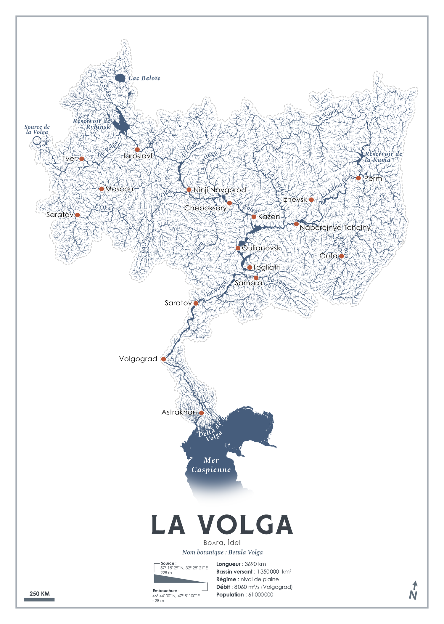 VOLGA — Perrin Remonté - Cartographie - Photographie