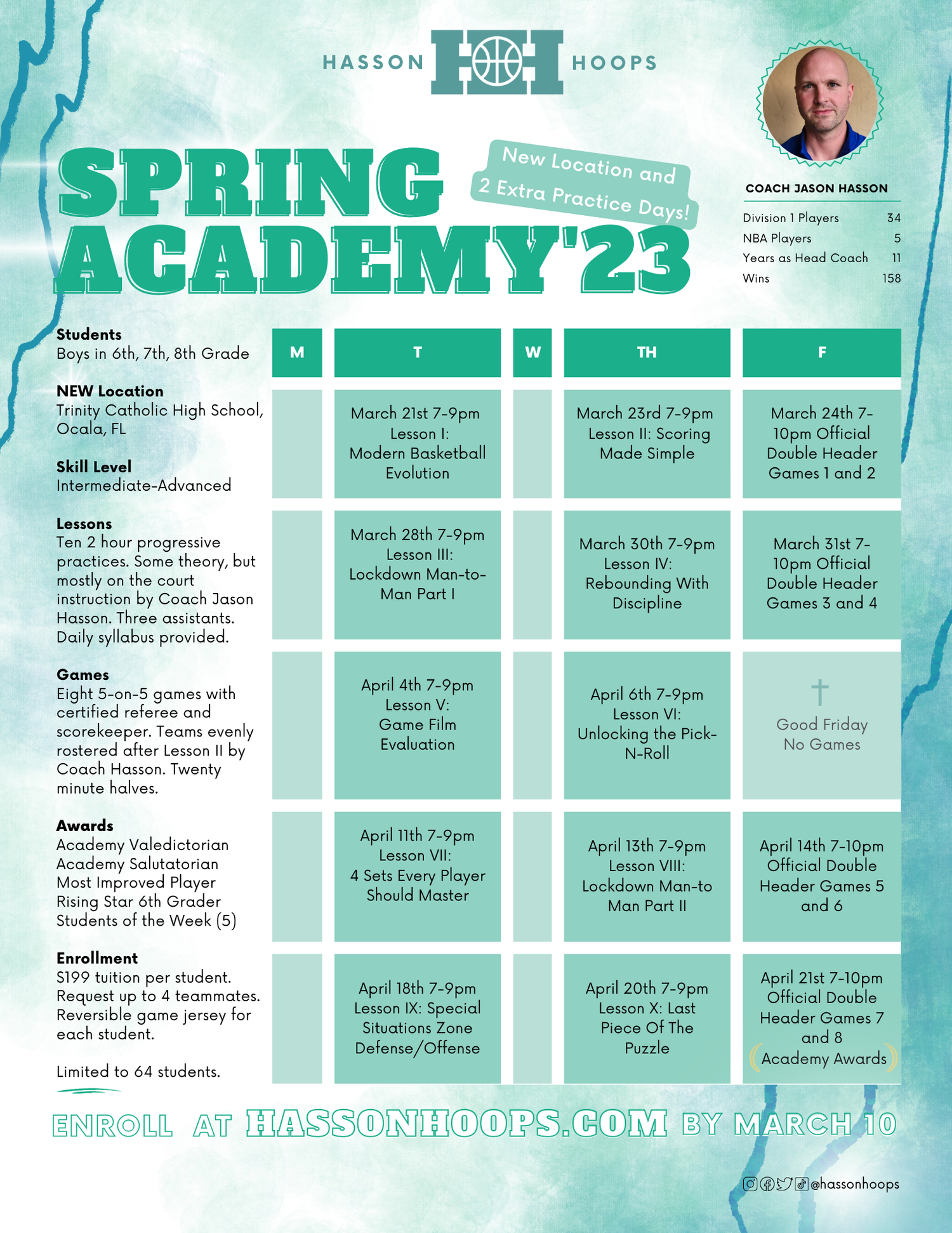 Hasson Hoops: Spring Academy