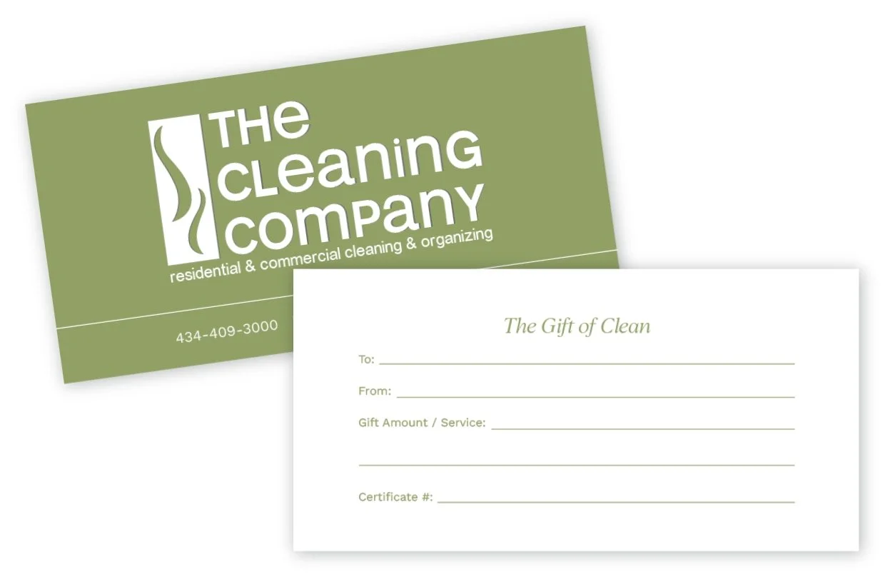 Gift Cards | The Cleaning Company