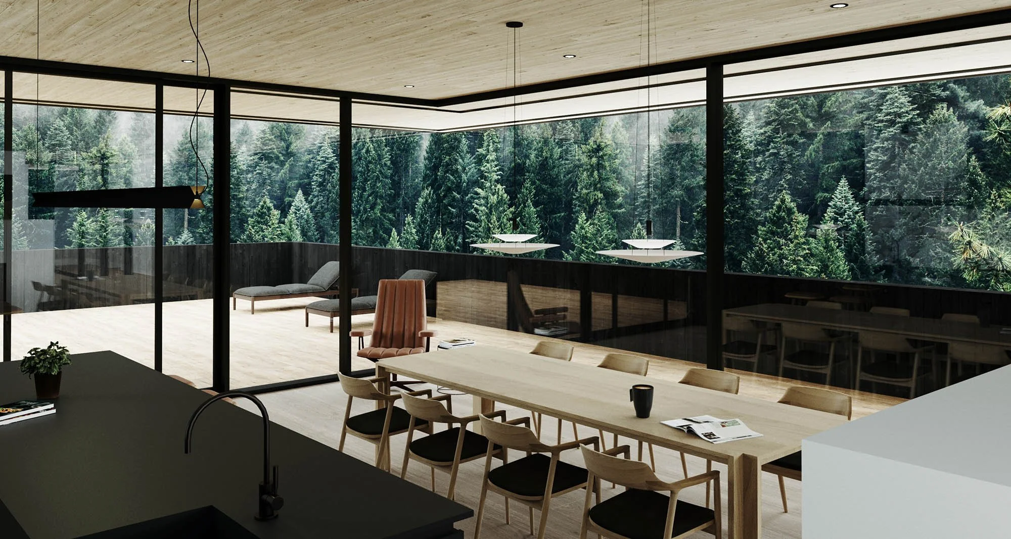 Minimalist Modern Interior Design Whistler BC — AKA architecture + design