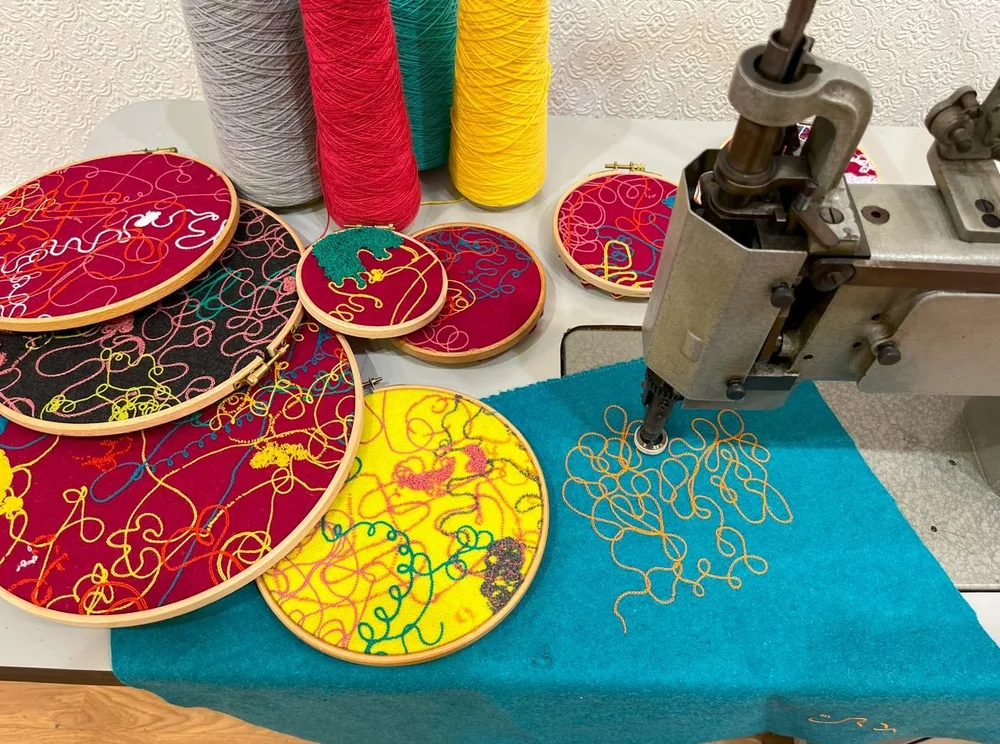 CORNELY EMBROIDERY — Elnaz Yazdani Embroidery