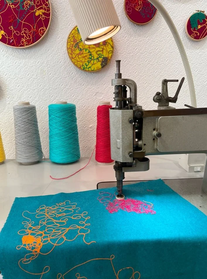 CORNELY EMBROIDERY — Elnaz Yazdani Embroidery