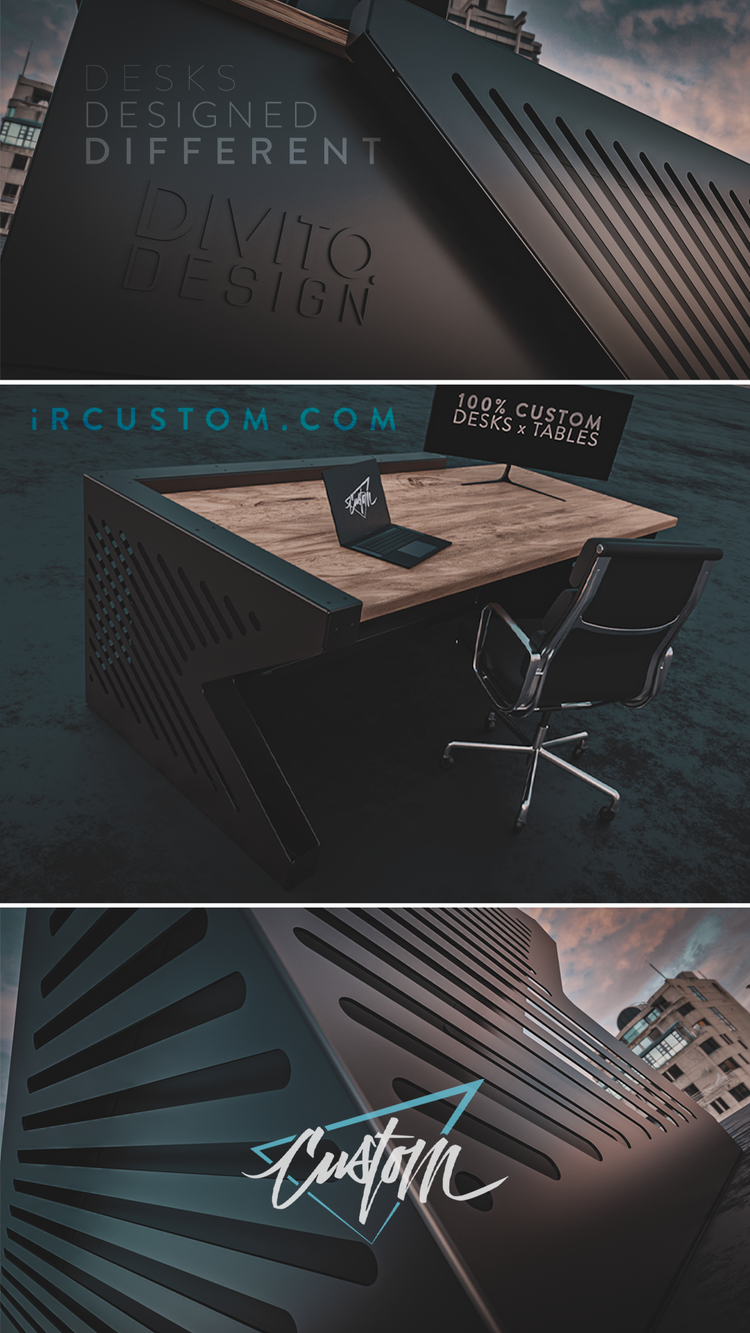 100% Custom Desks — iRcustom