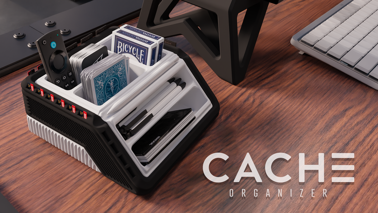 CACHE — Premium 3D-Printed Modular Desk Organizer Designed by iRcustom ...