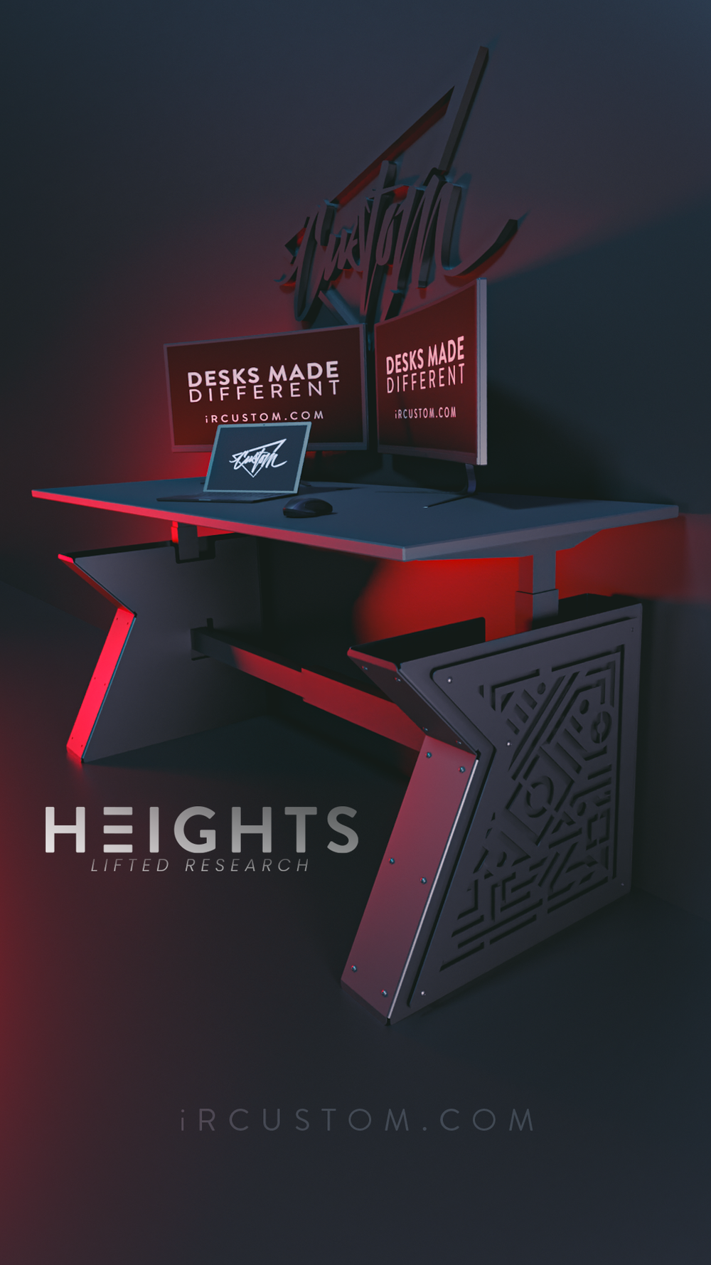 100% Custom Desks — iRcustom