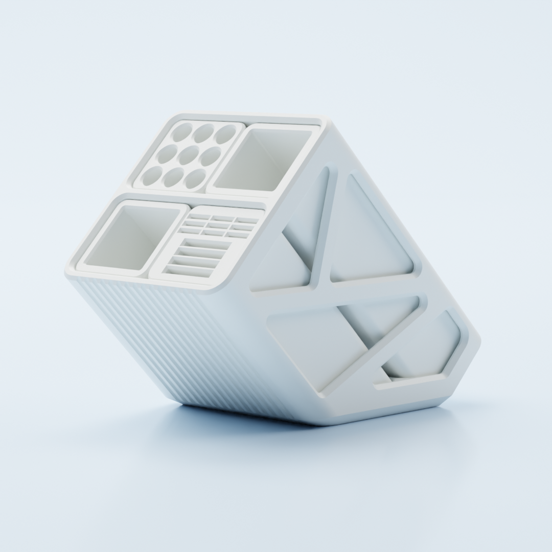 3D Printed Desk Organizer | PEAK by iRcustom — iRcustom