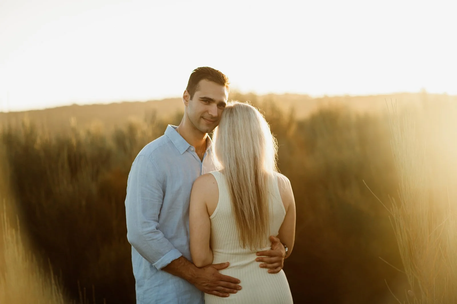 Carly & Ben | Engagement Session | Pinneys Beach — Amanda Downie Creative