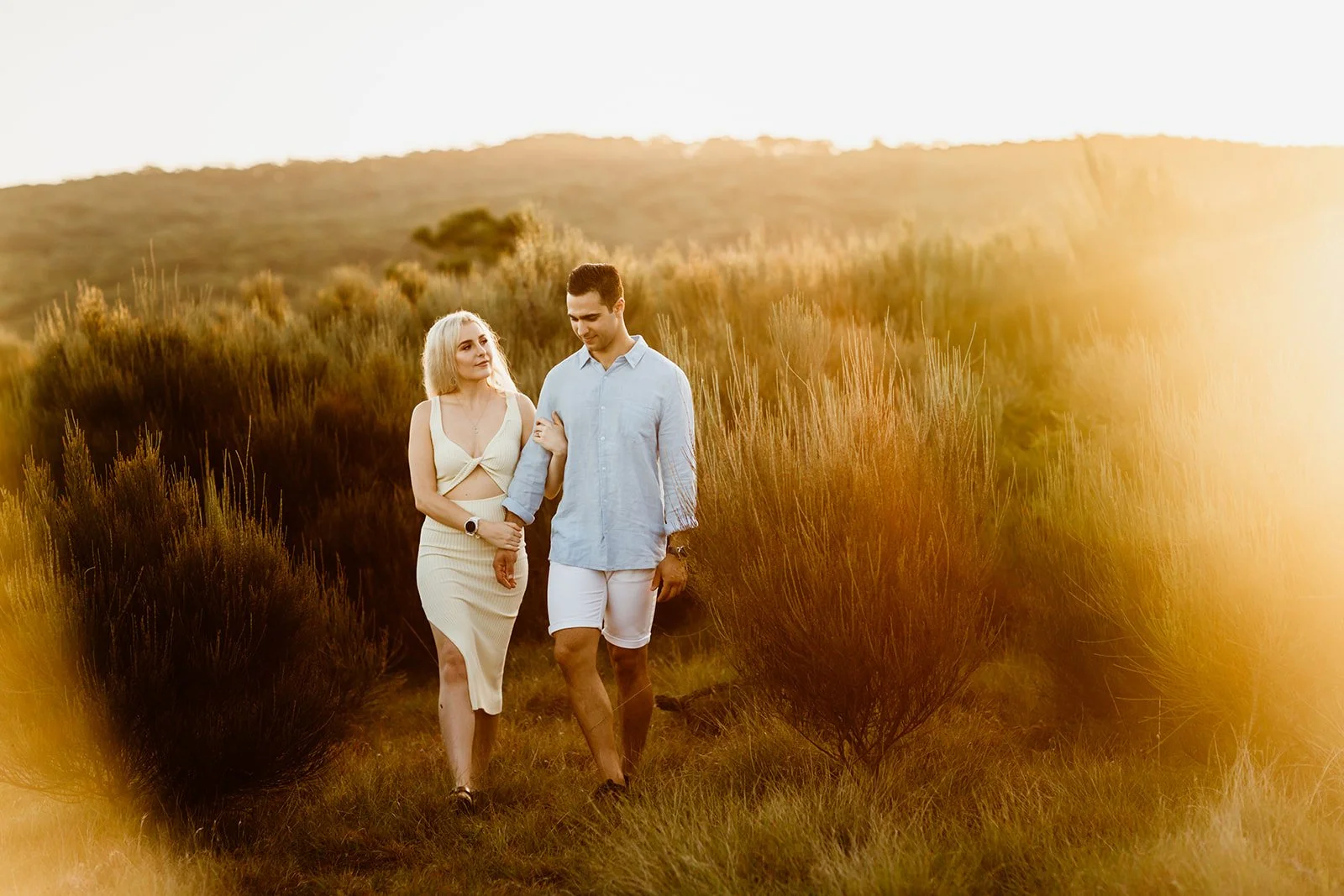 Carly & Ben | Engagement Session | Pinneys Beach — Amanda Downie Creative