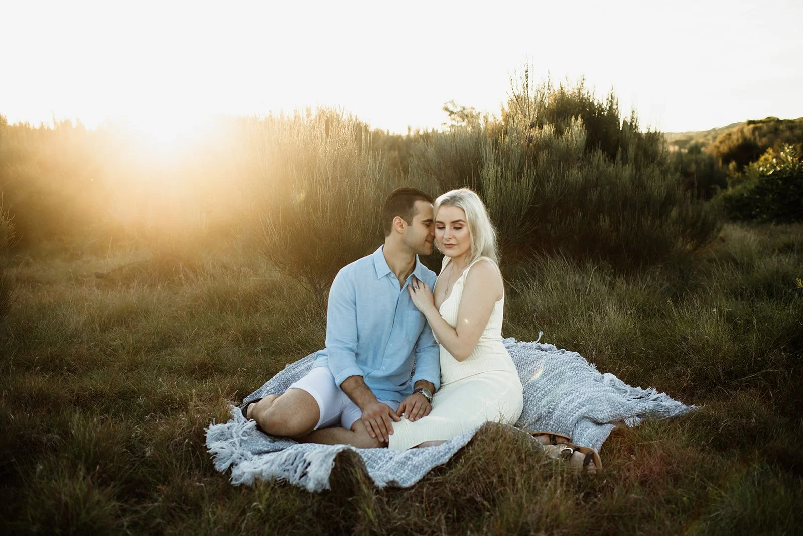 Carly & Ben | Engagement Session | Pinneys Beach — Amanda Downie Creative