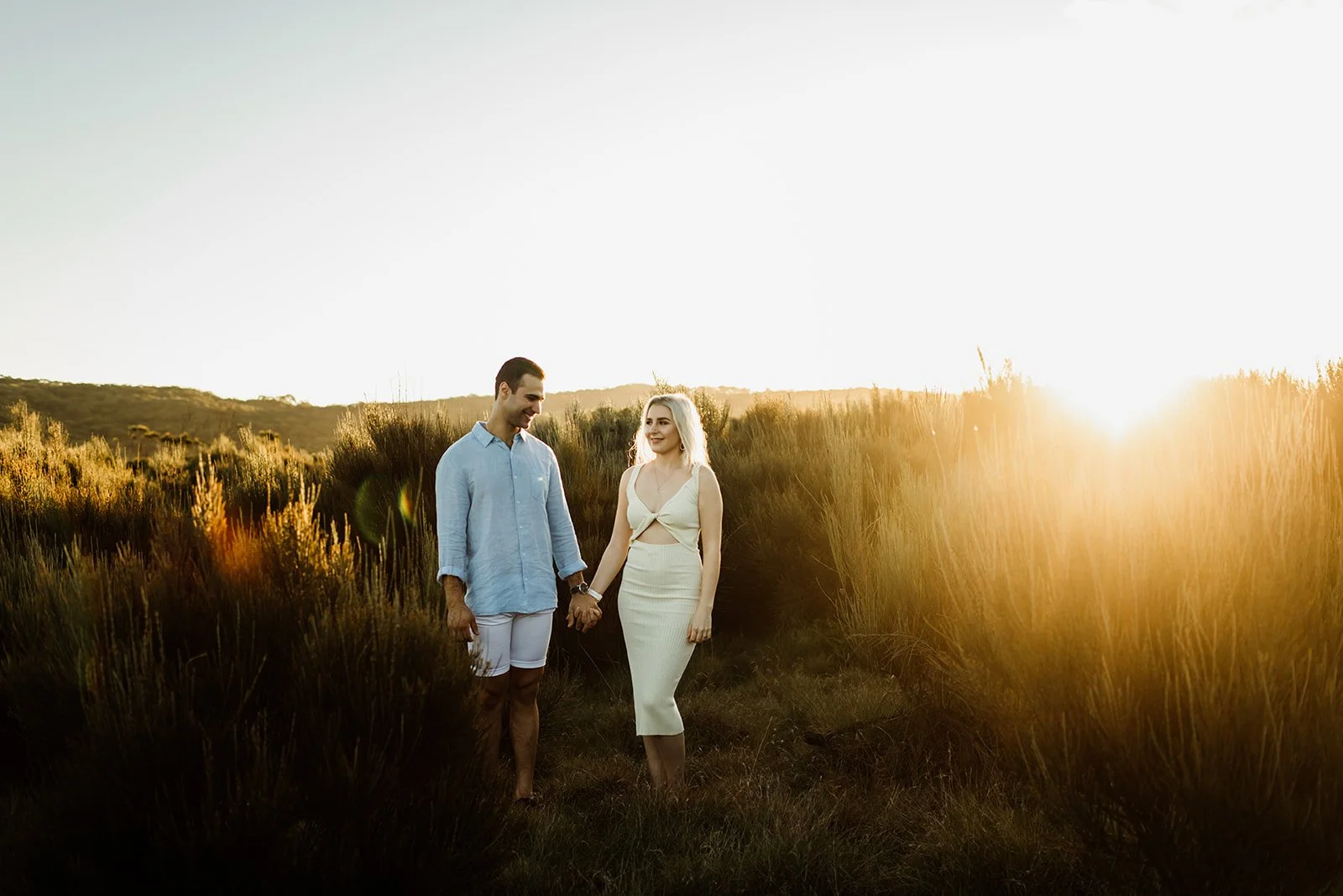 Carly & Ben | Engagement Session | Pinneys Beach — Amanda Downie Creative