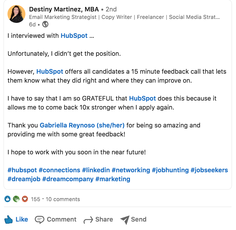 Five Time-Efficient Examples of LinkedIn Self-Promotion I hope you try! — Lindsey Lathrop Coaching