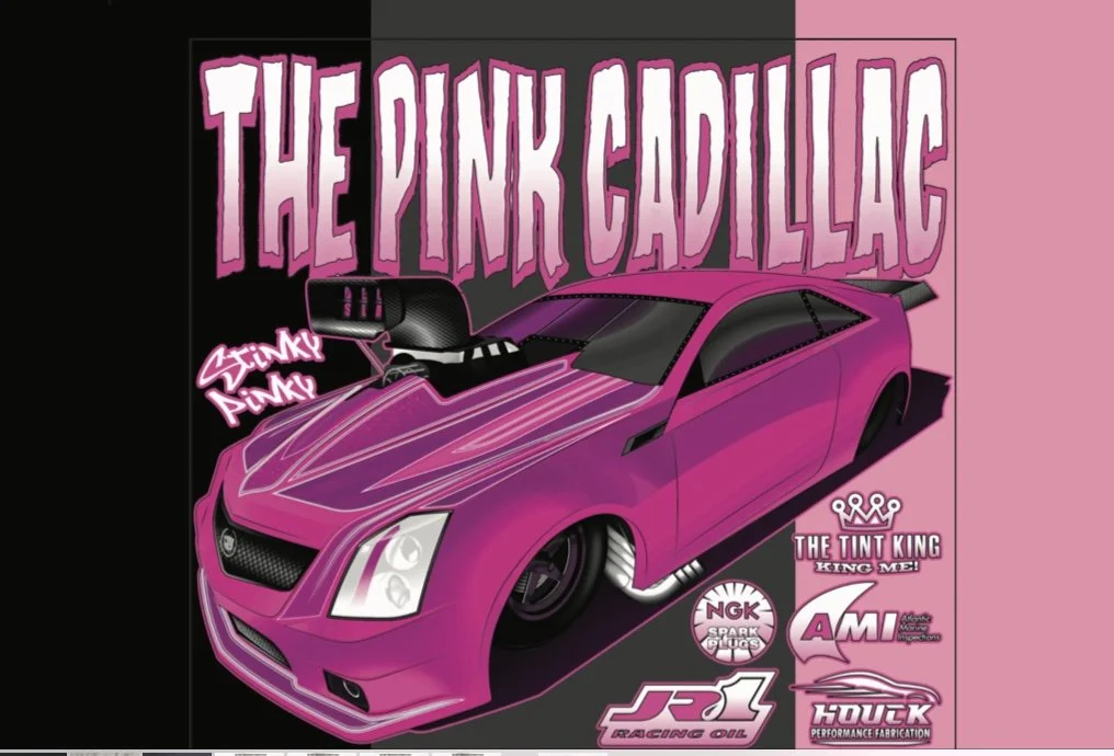 Stinky Pinky Merch — PINK CADILLAC