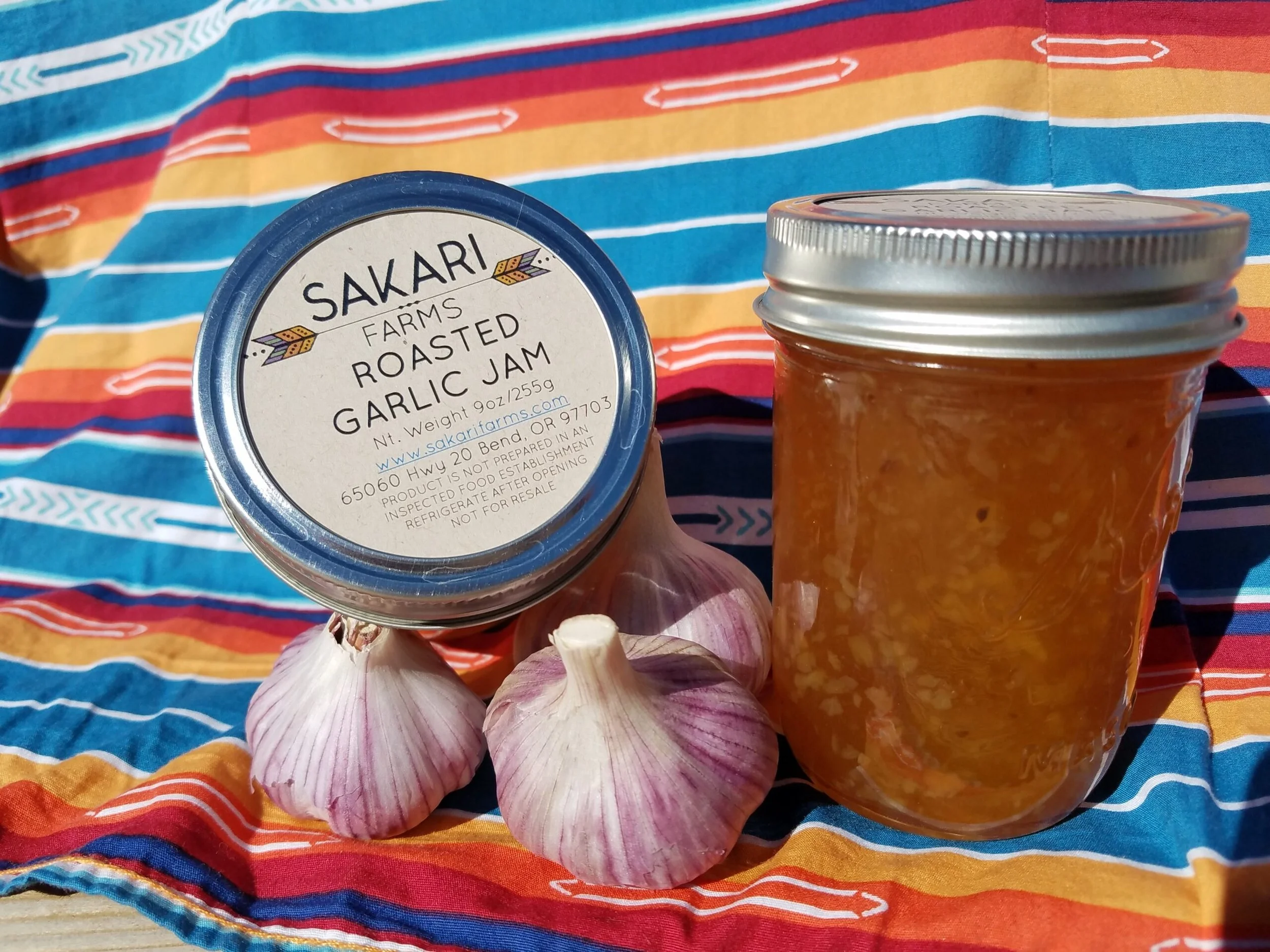 Roasted Garlic Jam — Sakari Farms/Bend, Oregon