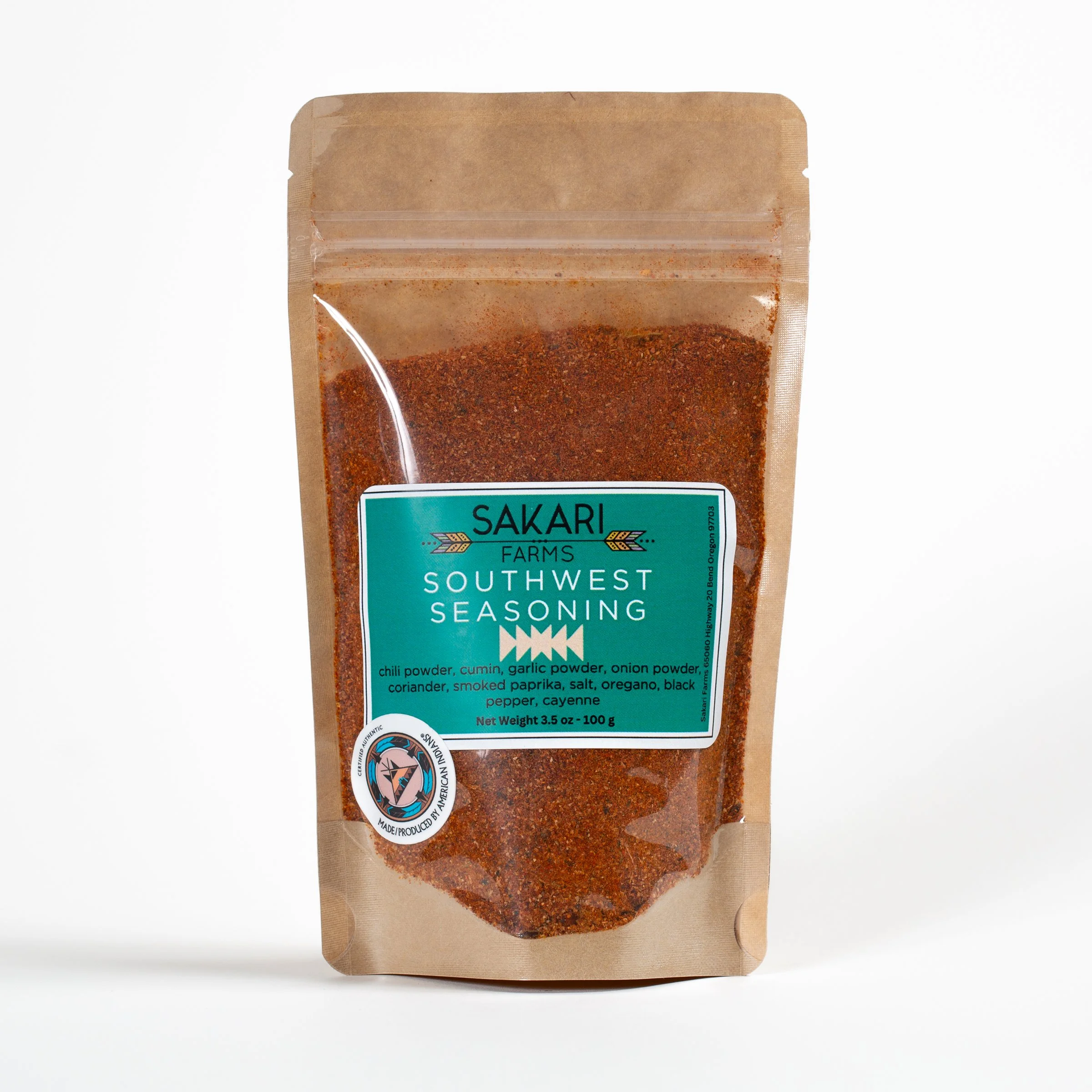 Sakari Southwest Seasoning — Sakari Farms/Bend, Oregon