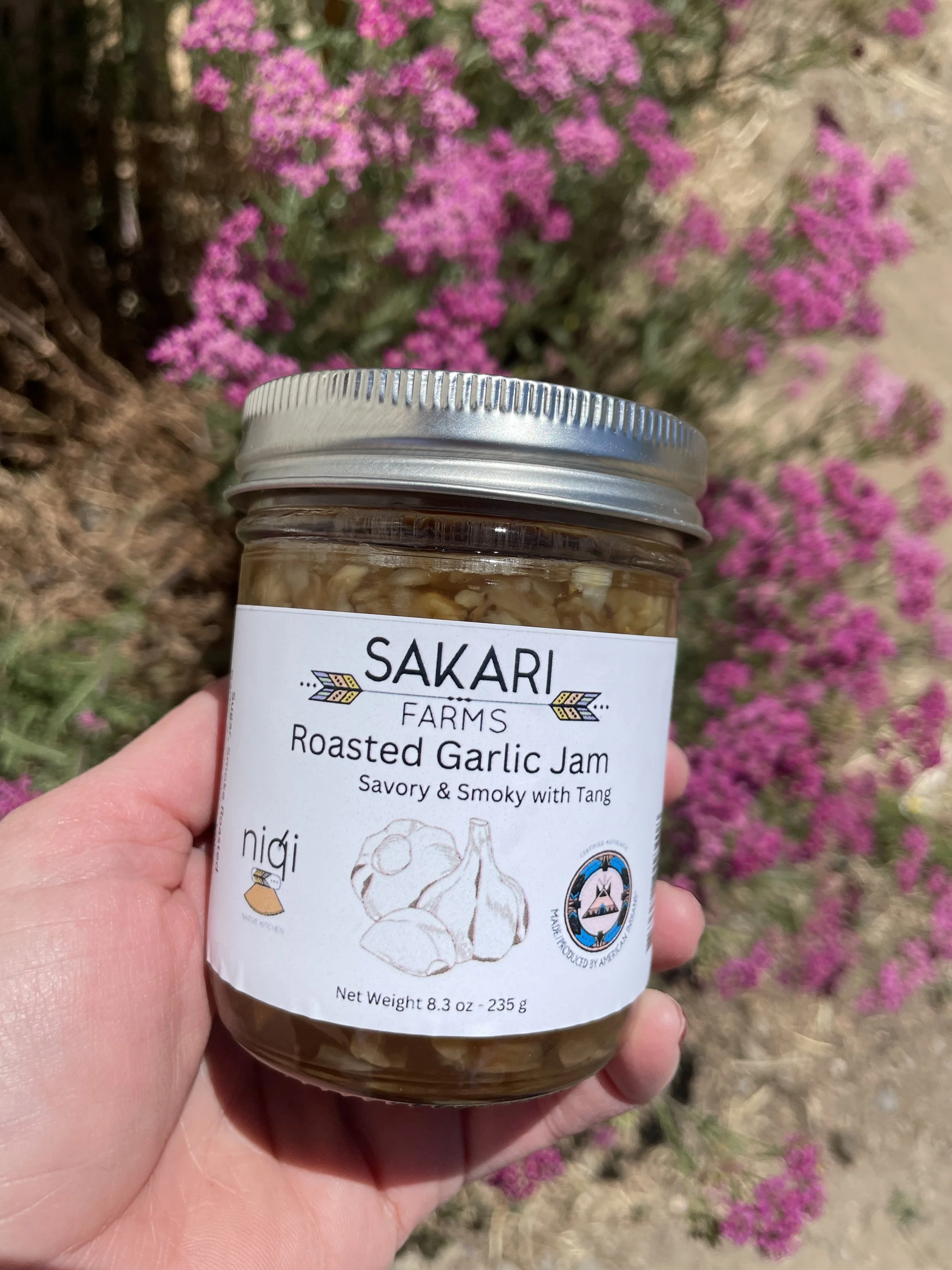Roasted Garlic Jam — Sakari Farms/Bend, Oregon