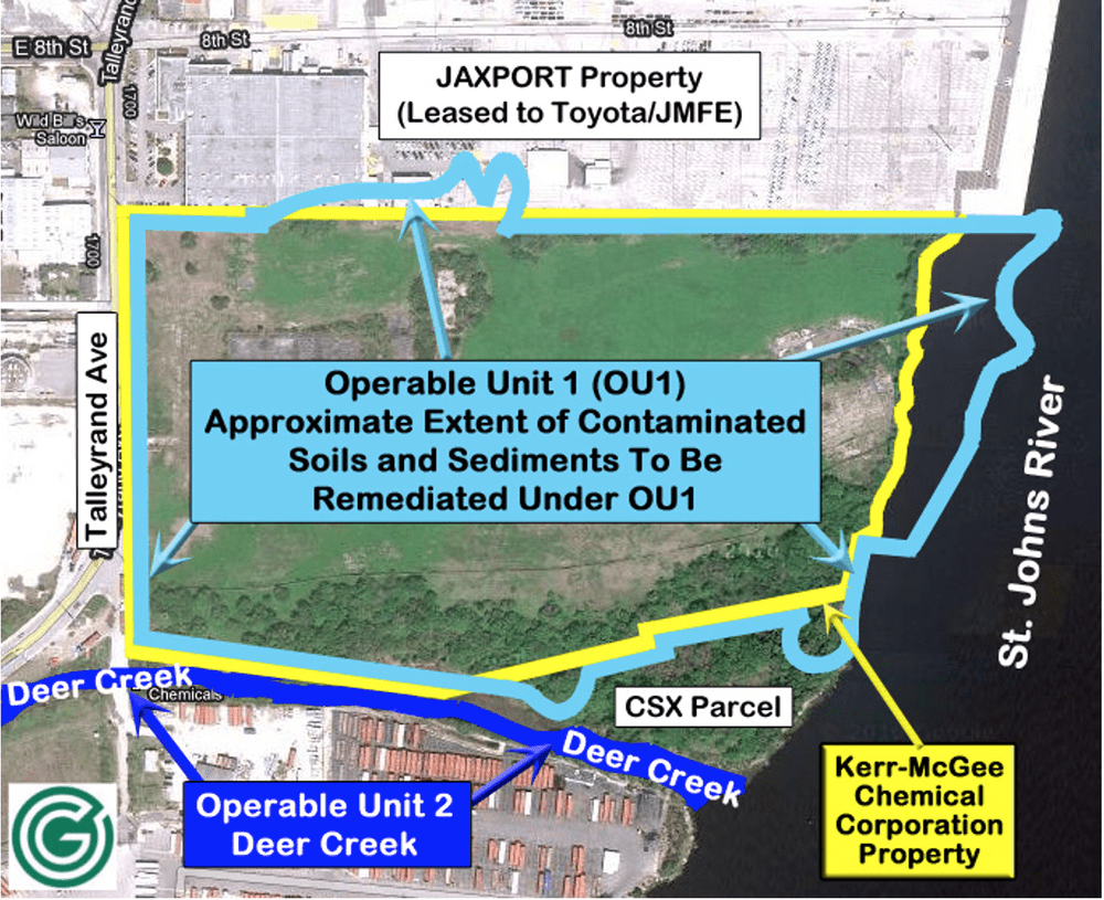 Major Cleanup Began January 2025 at Kerr-McGee Jacksonville Superfund ...