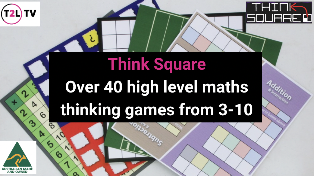Think Square Maths Games, Maths Puzzles deep mathematical thought — T2L