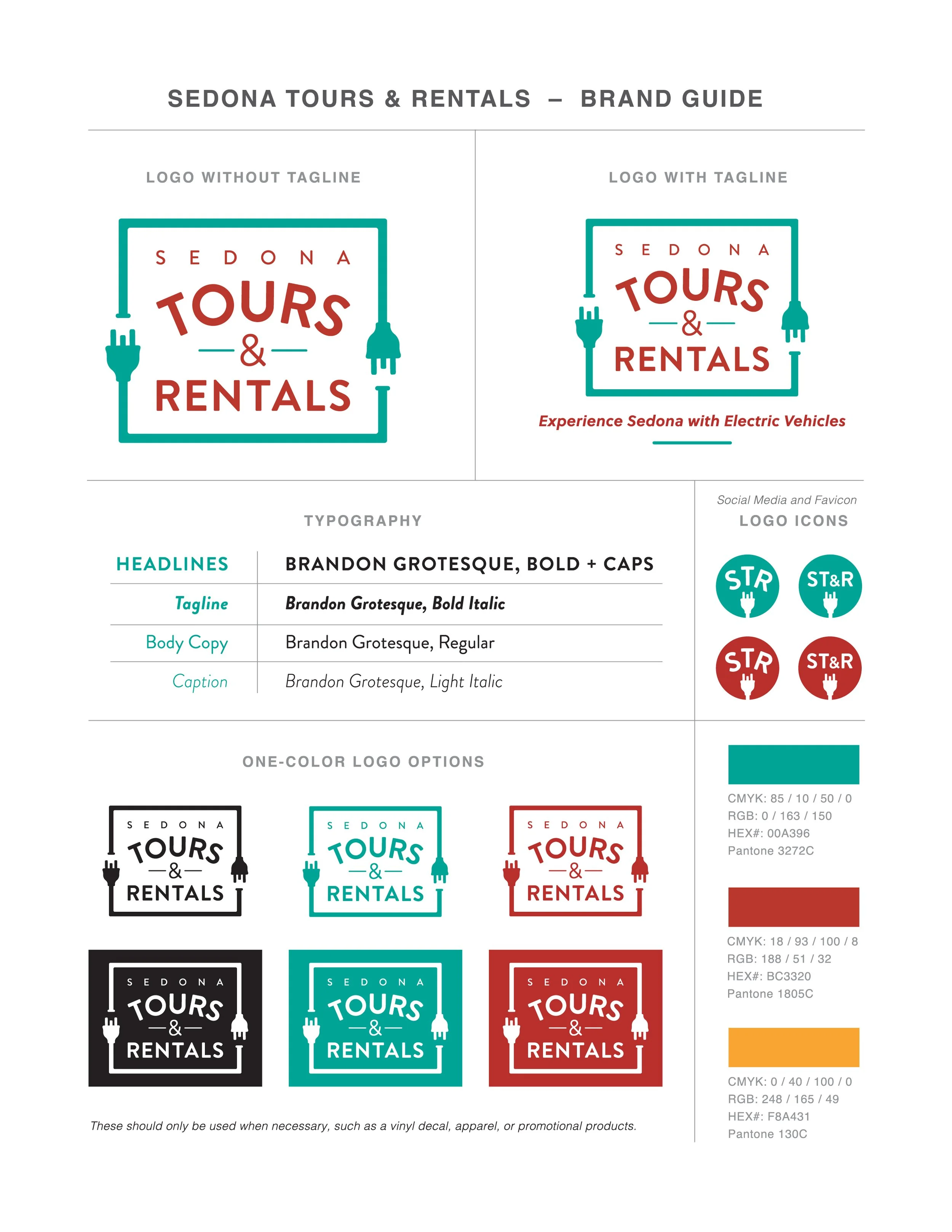 Sedona Tours & Rentals Branding — Guiding Light Design