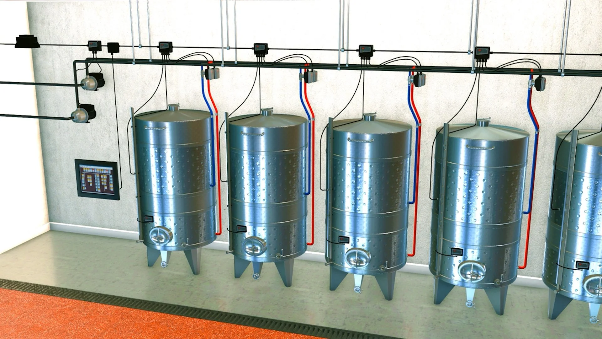 Fermentation temperature control — VinPilot® fermentation control systems