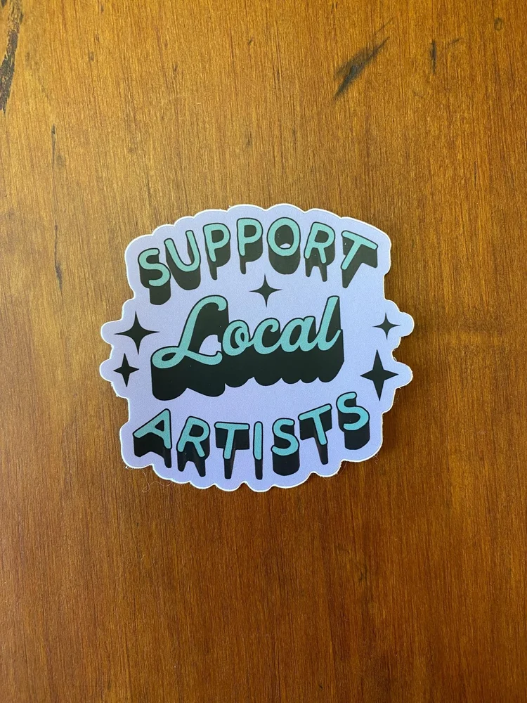 Bicycle Bison Sticker — CLUTCH COLLECTIVE