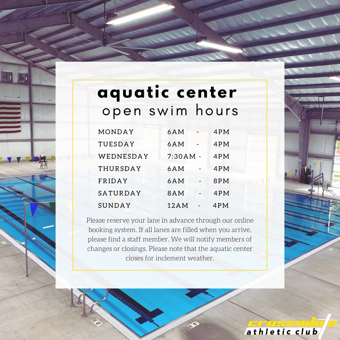 Aquatics — Crosswhite Fitness & Athletic Club