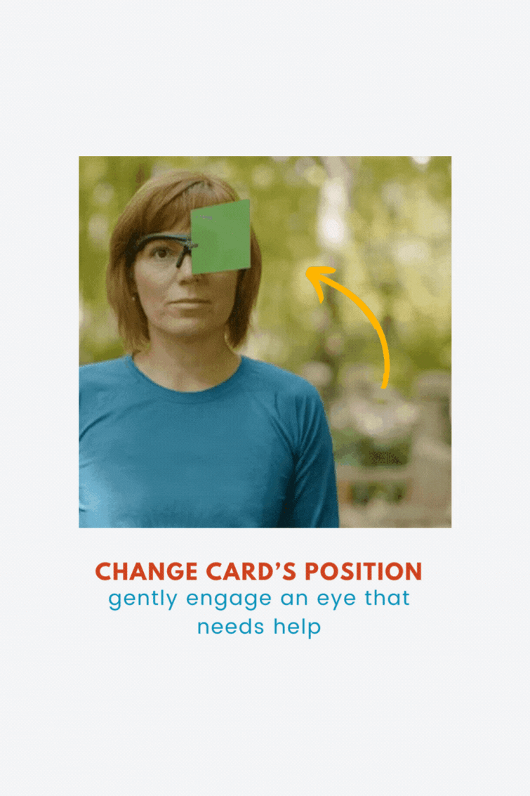 NOSE CARD SYSTEM FOR FOV SEPARATION — Overbound Eyesight