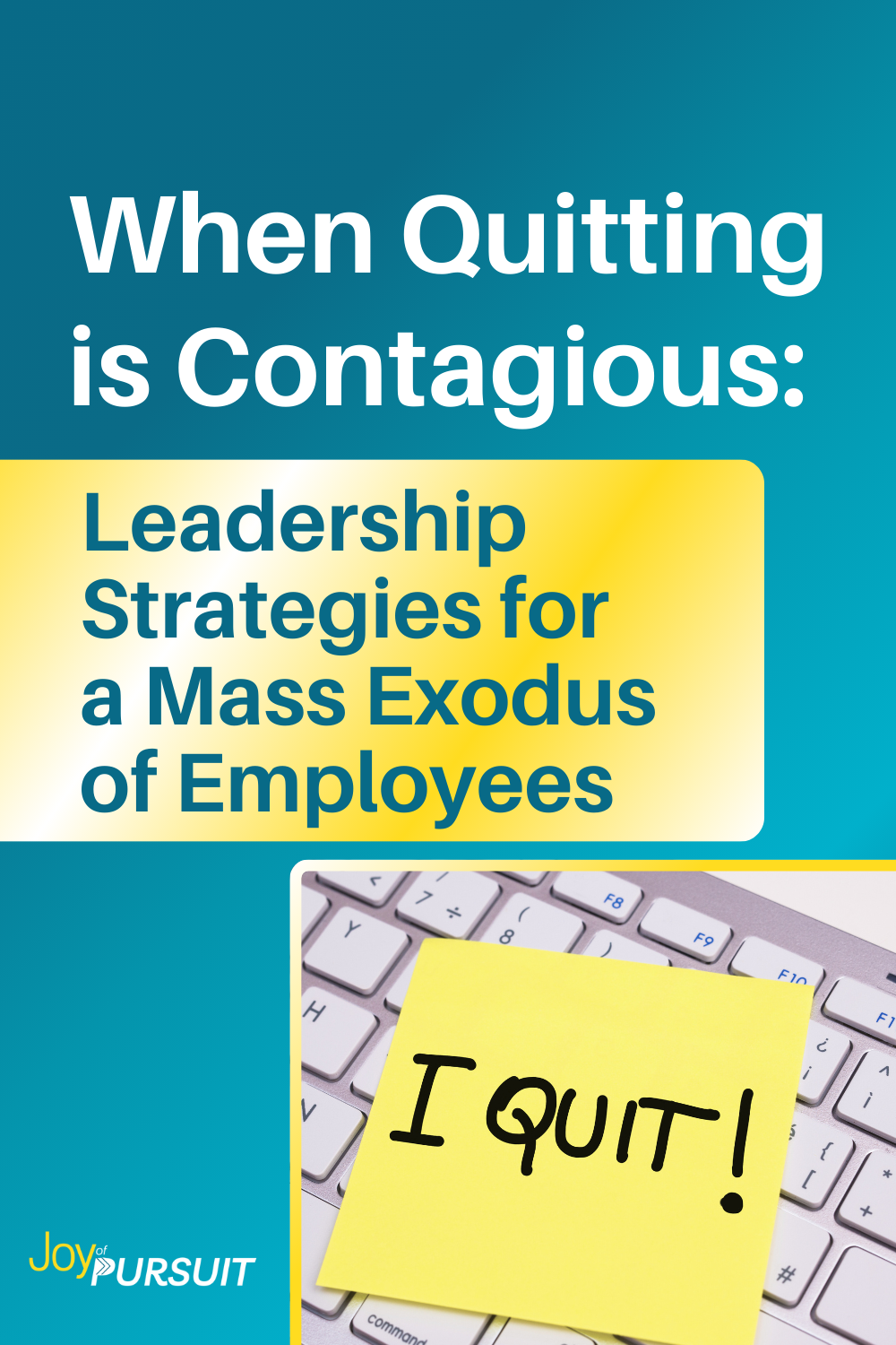 When Quitting is Contagious: Leadership Strategies for a Mass Exodus of ...