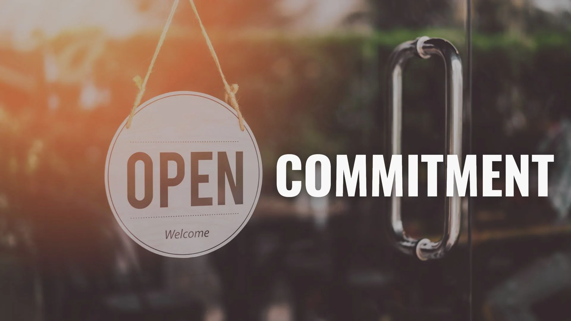Open Commitment