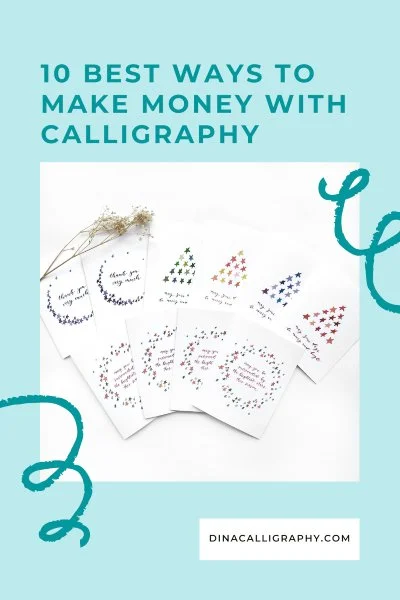 10 Best Ways To Make Money With Calligraphy (How To Be A Full Time ...
