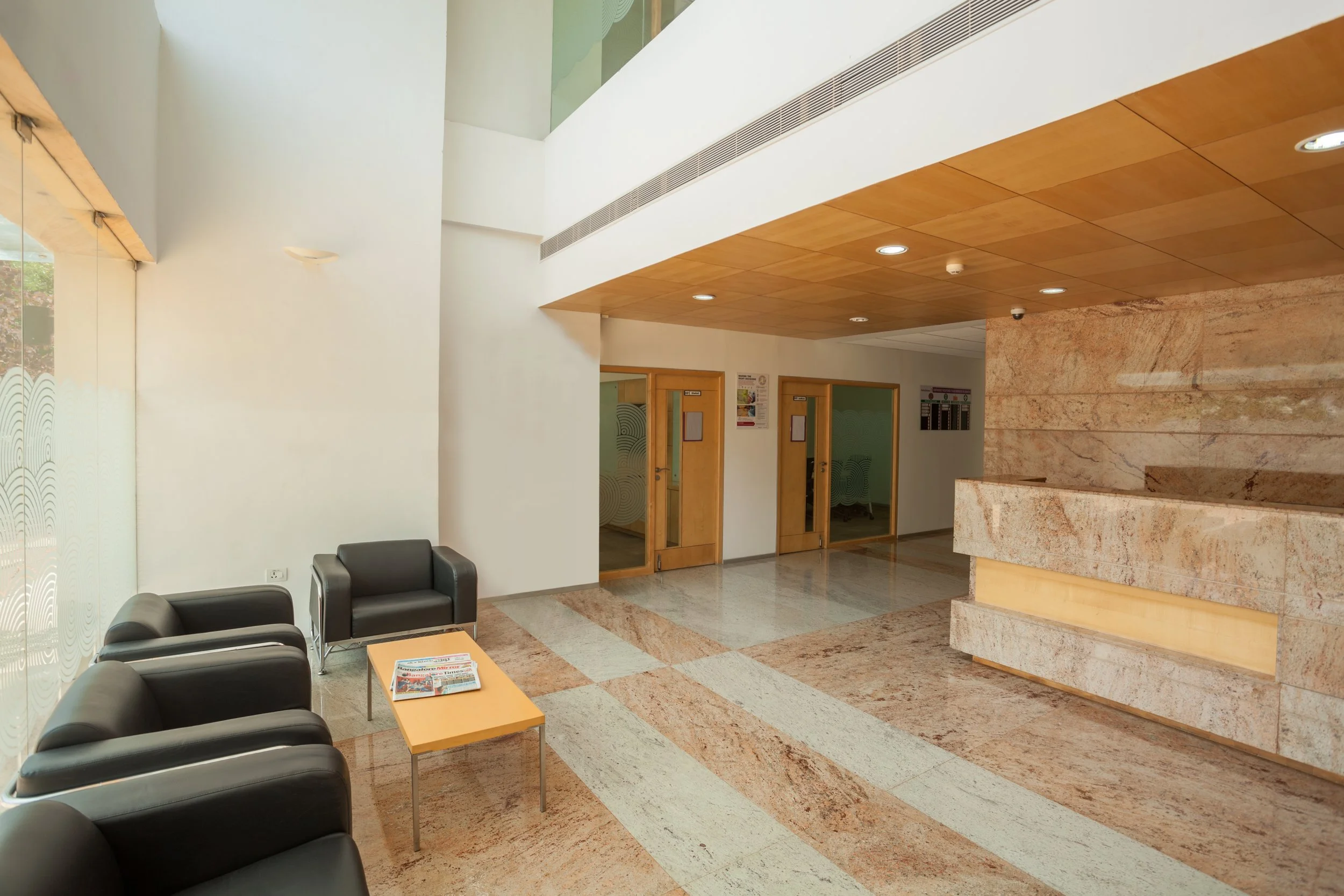 Commercial: AstraZeneca Office, Bangalore — Design Front Architects