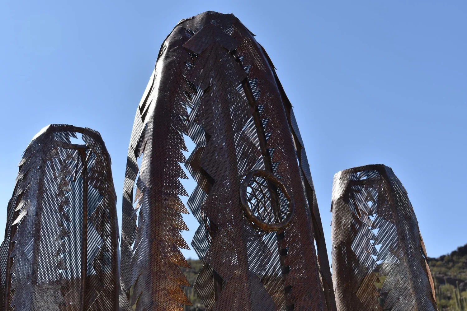 Saguaro Gallery — Rusted Desert Metal Art