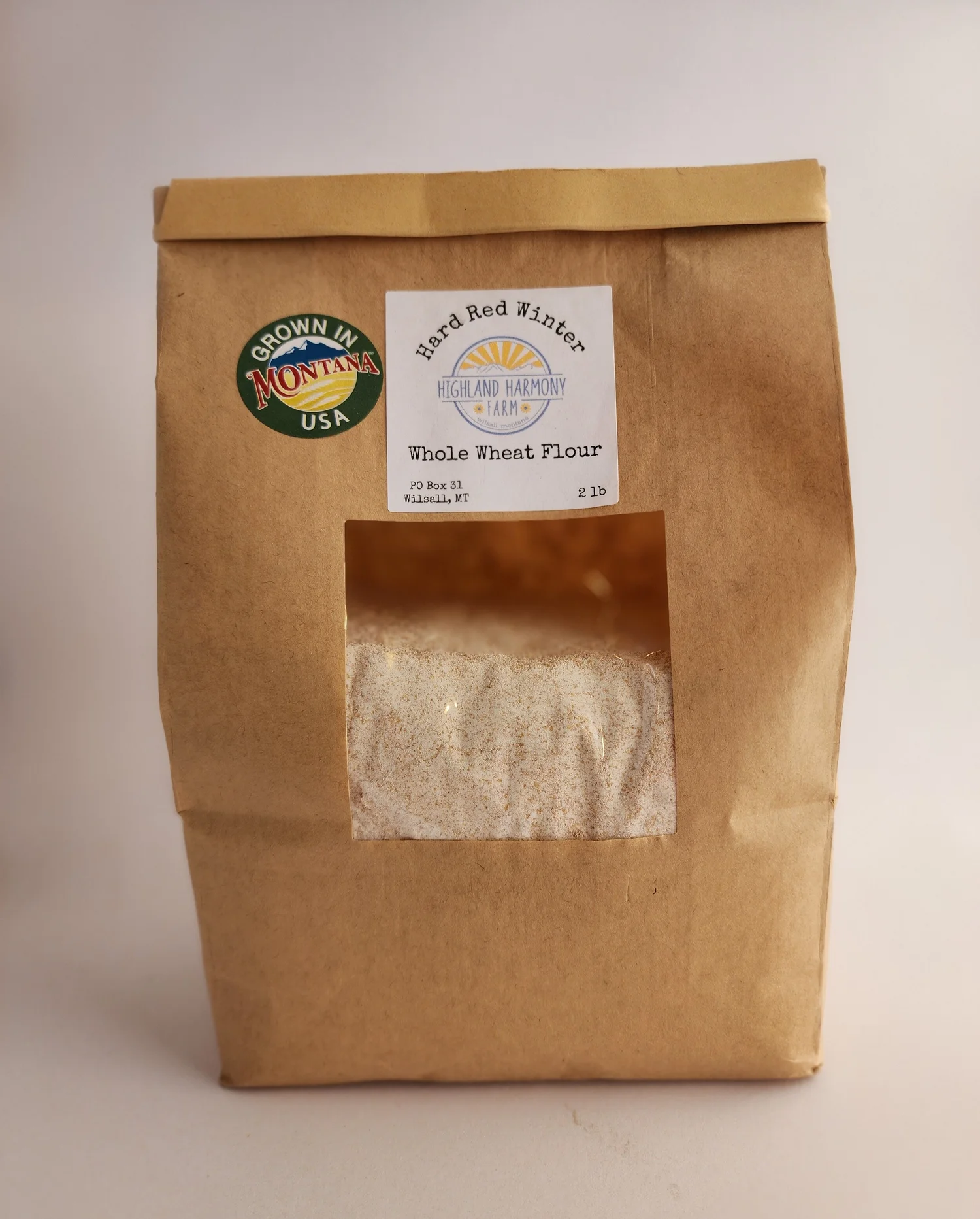 Hard Red Winter Wheat Flour — Highland Harmony Farm