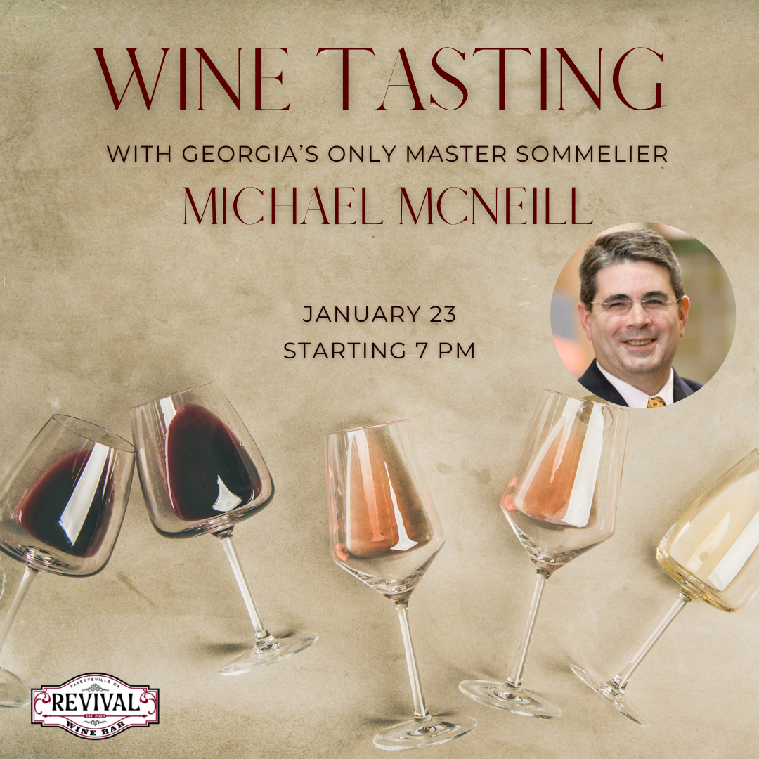 Exclusive Wine Tasting Event with Master Sommelier Michael McNeill ...
