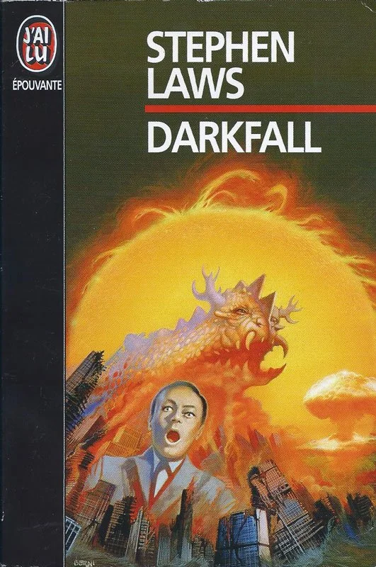 ‘Darkfall’ Editions and Publicity Flyer — Stephen Laws