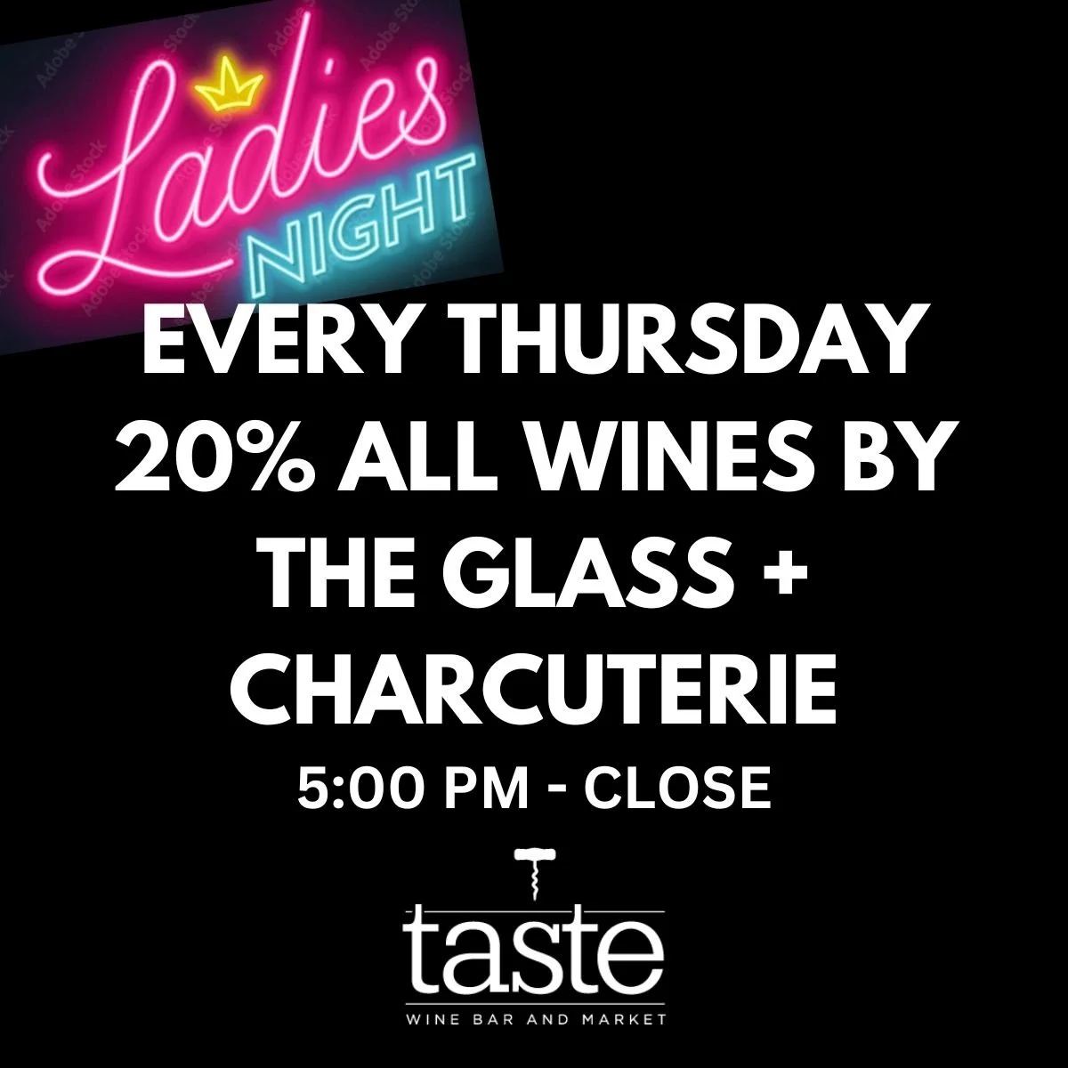 taste wine bar and market