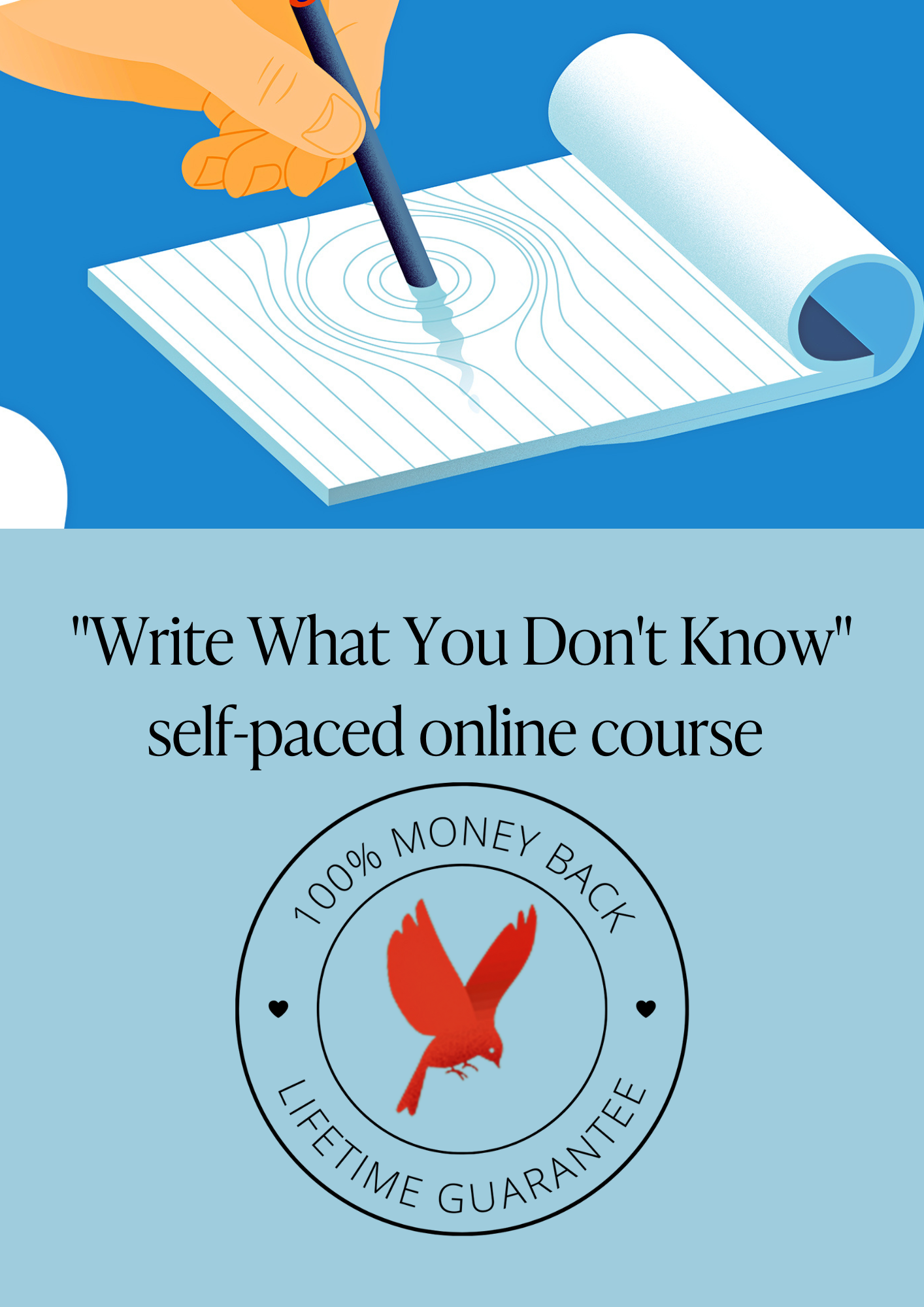 "Write What You Don't Know" self-paced online course — Imaginative Storm